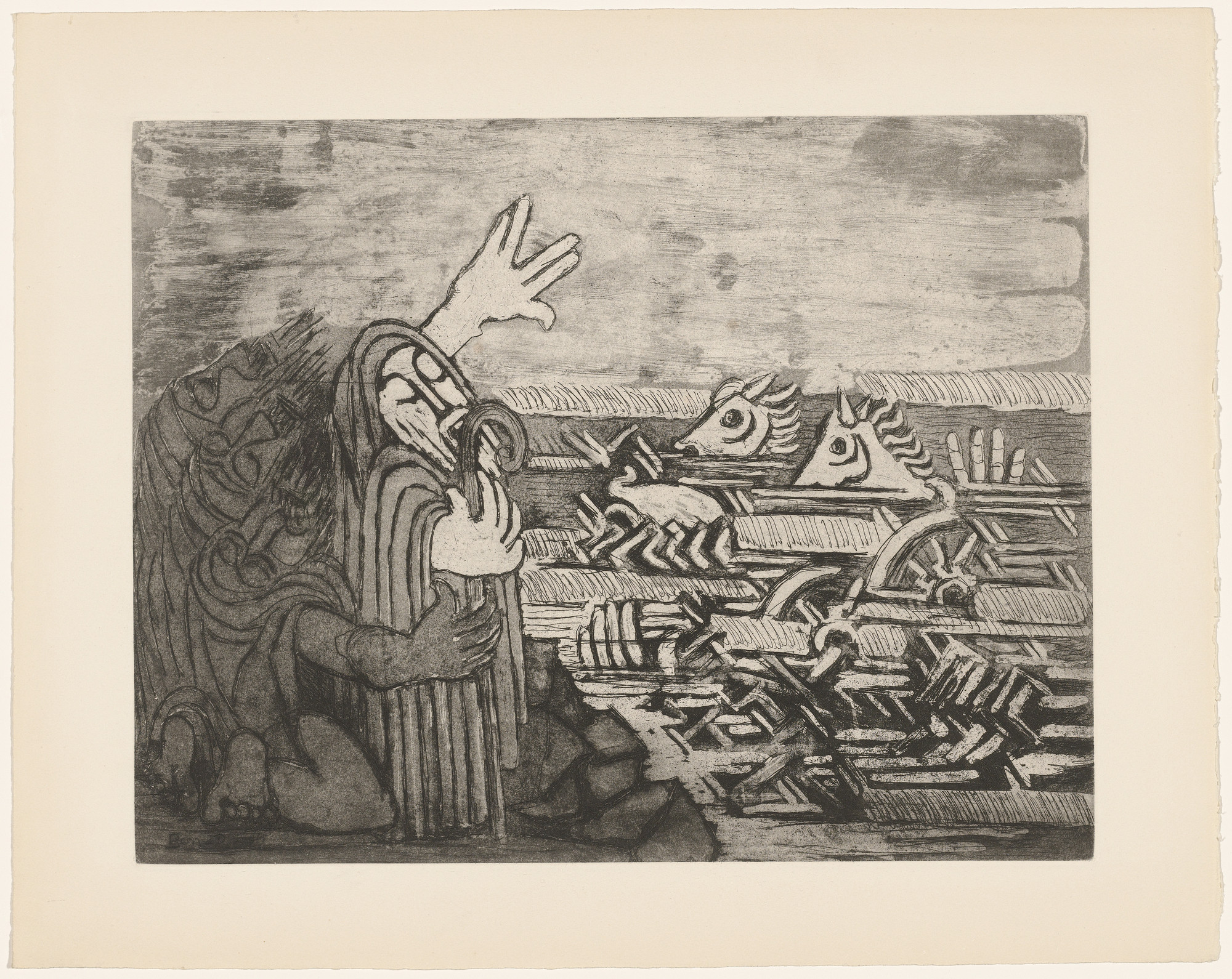 Ben-Zion. Untitled from Biblical Themes. 1950 | MoMA