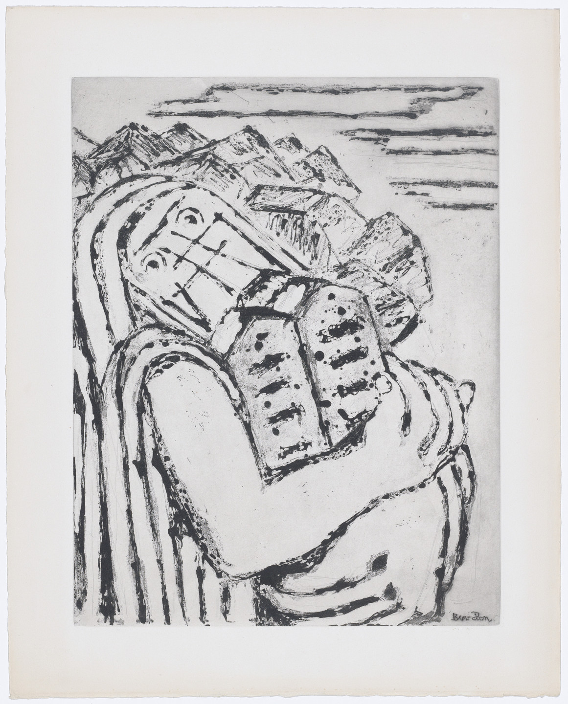 Ben-Zion. Untitled from Biblical Themes. 1950 | MoMA