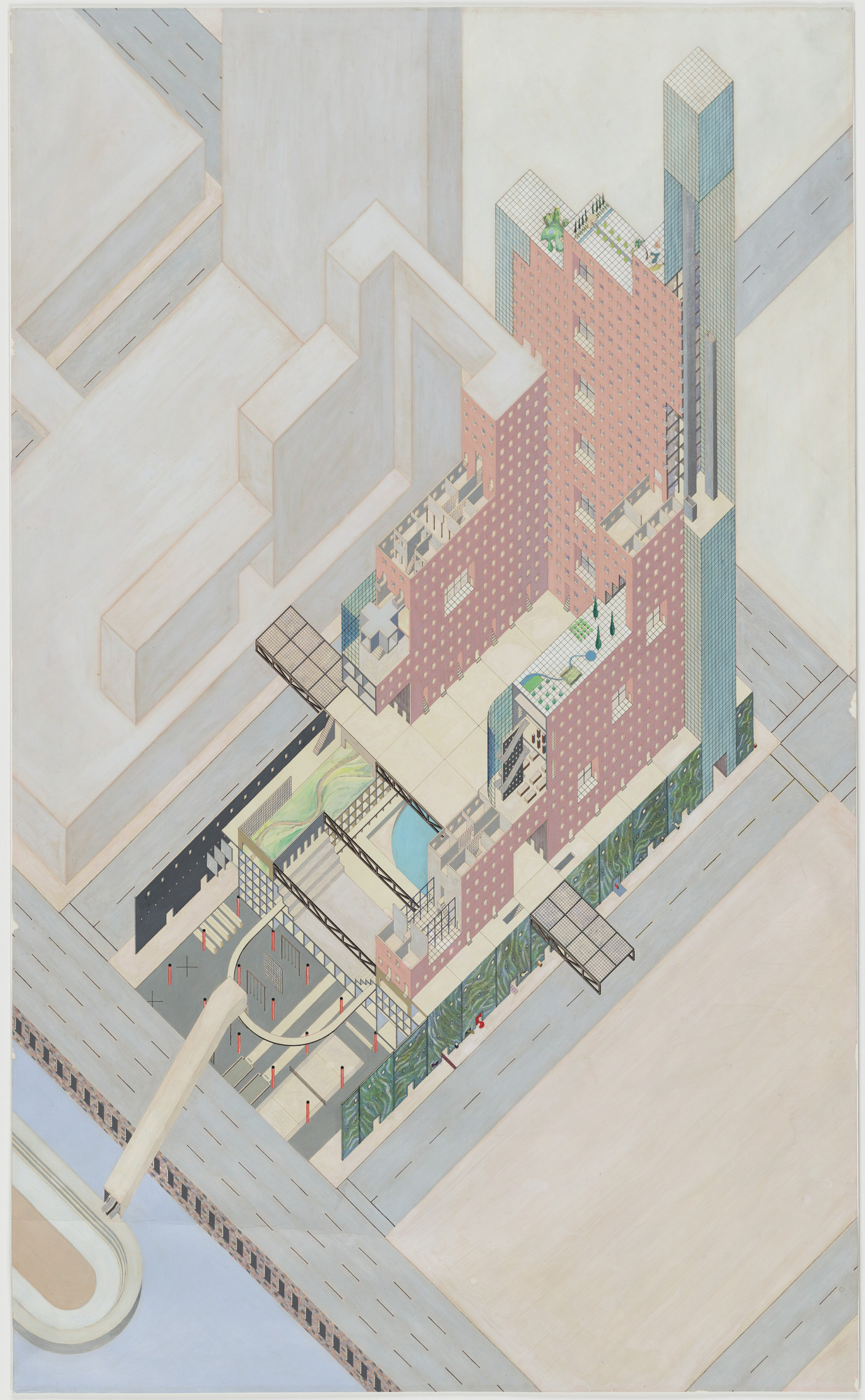Rem Koolhaas, Zoe Zenghelis, Elia Zenghelis, Madelon Vriesendorp. Egg ...