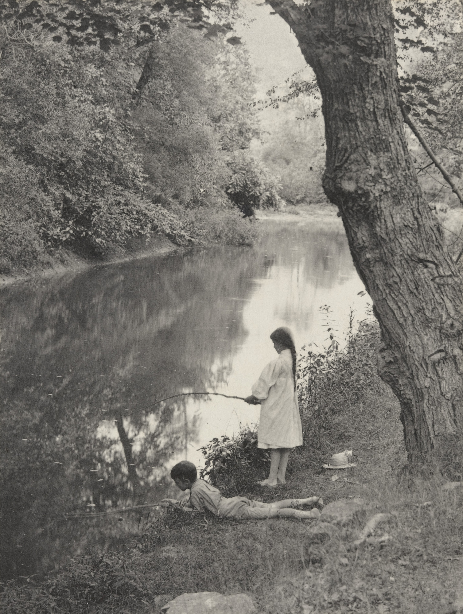 John G. Bullock. Young Anglers. 1896 | MoMA