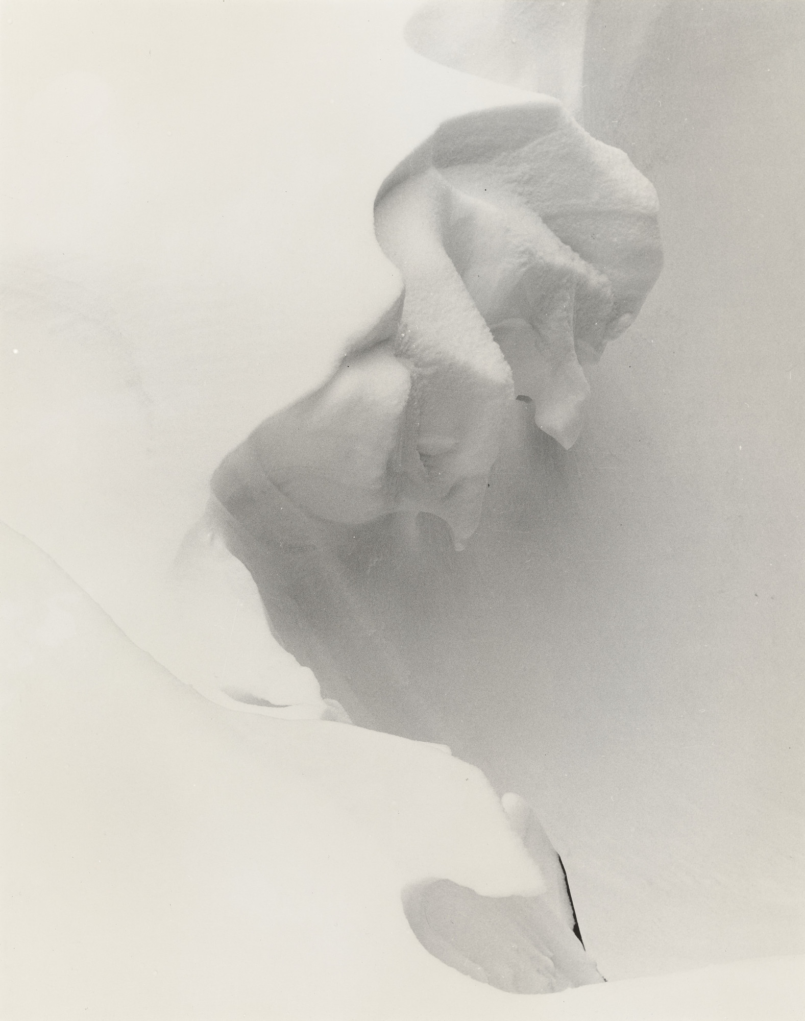 Minor White. Snow Shapes, High Key. 1958 | MoMA
