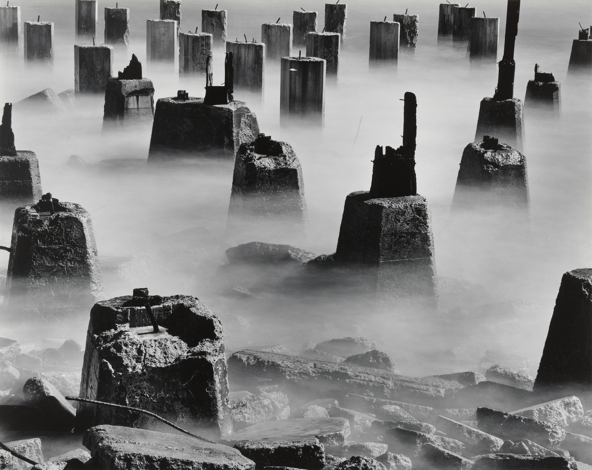 Wynn Bullock. The Pilings. 1958 | MoMA