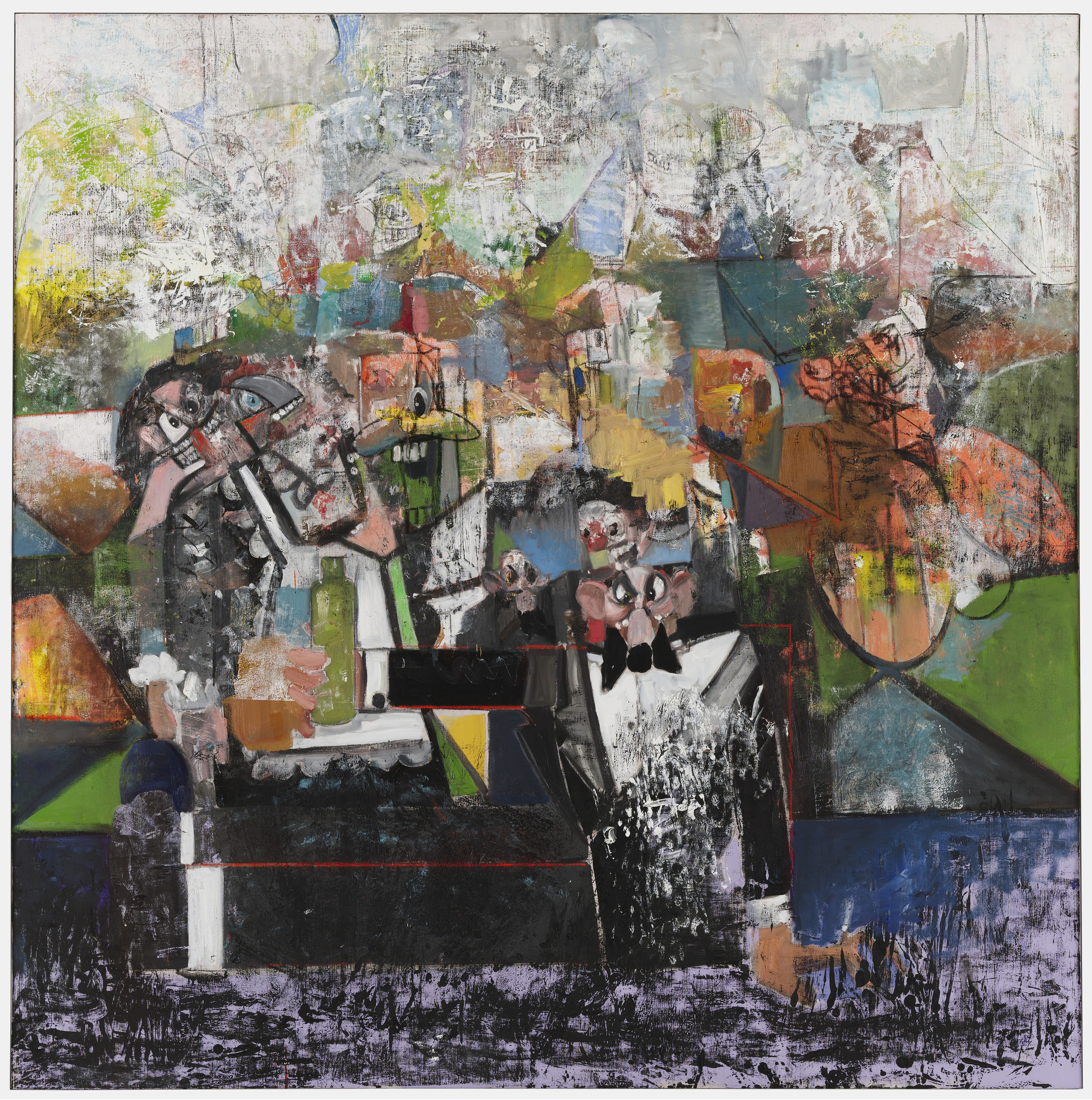 George Condo. The Fallen Butler. December 2009 | MoMA