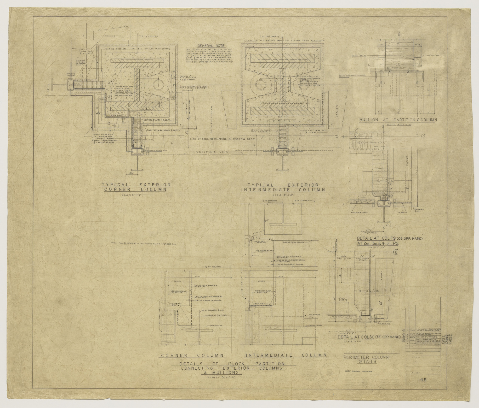 Seagram Building Site Plan