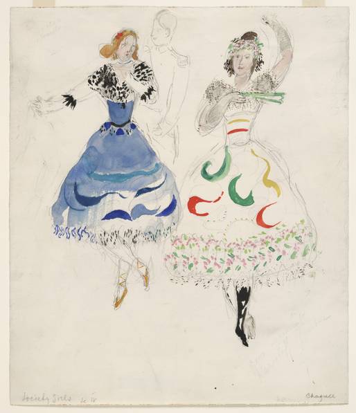 Designs for the ballet Aleko | MoMA
