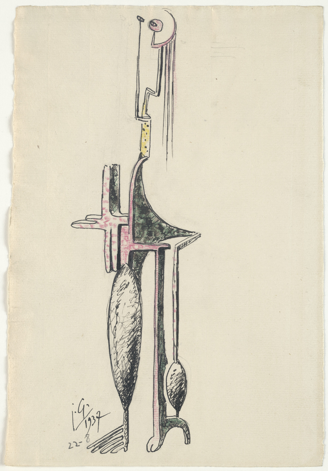 Julio González. Study for Sculpture. 1937 | MoMA