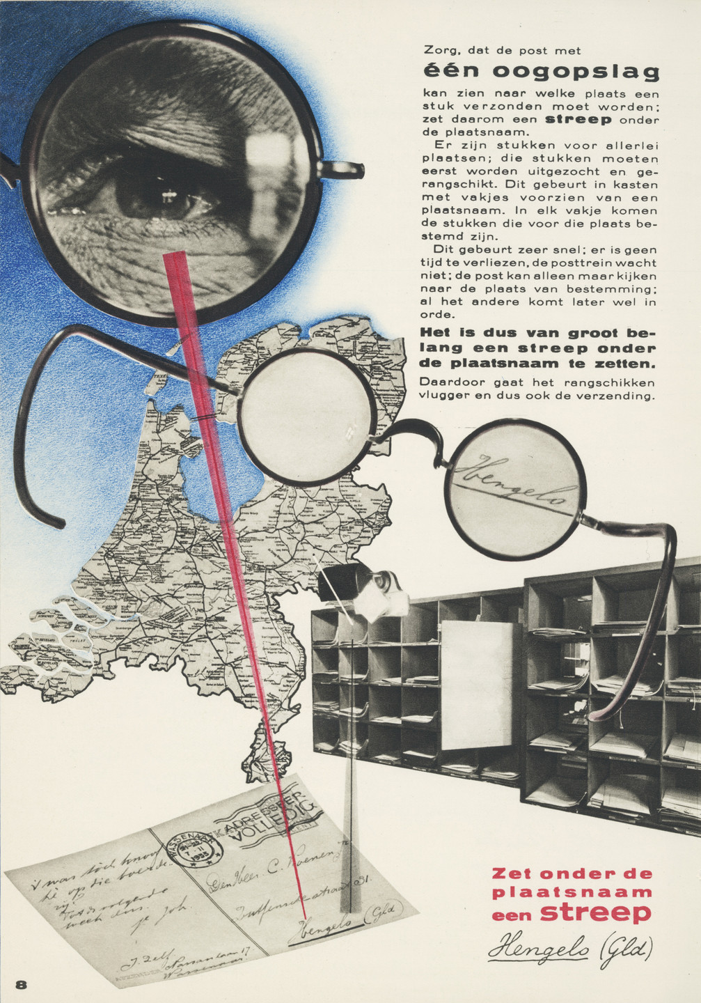 Piet Zwart. Het Boek van PTT. 1938 | MoMA