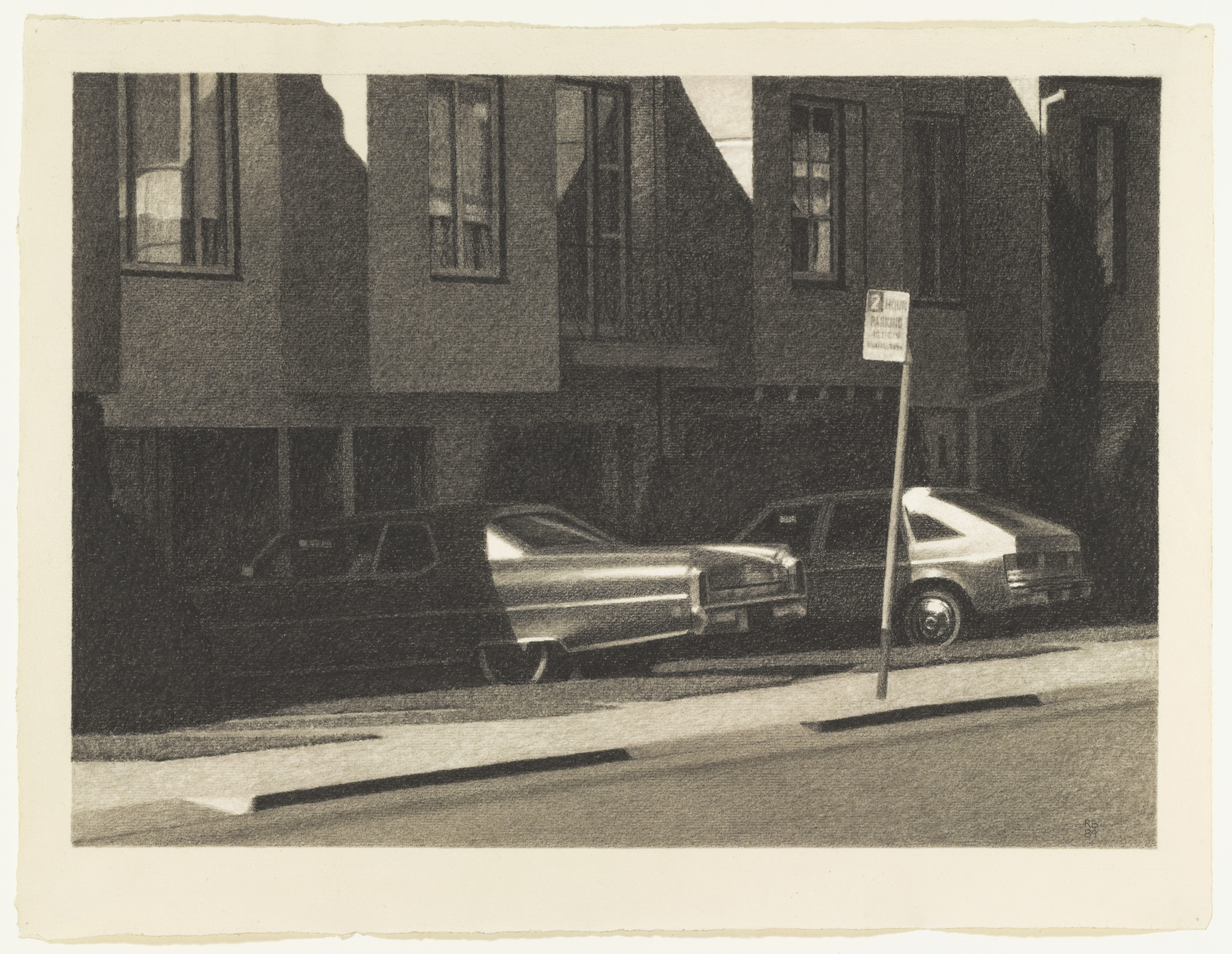 Robert Bechtle. Sunset Shadows. 1984 | MoMA