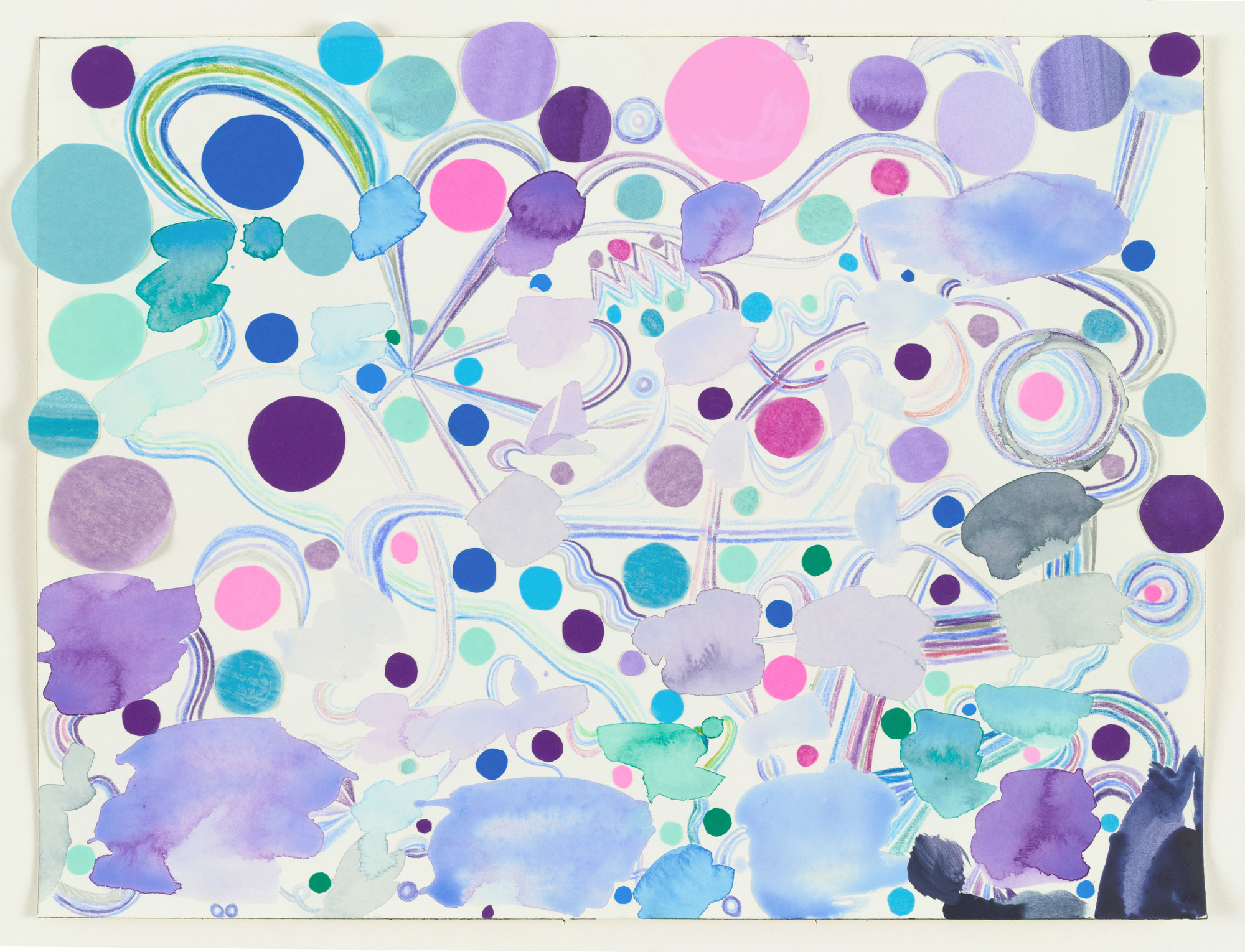 Laura Owens. Untitled. 2003 | MoMA