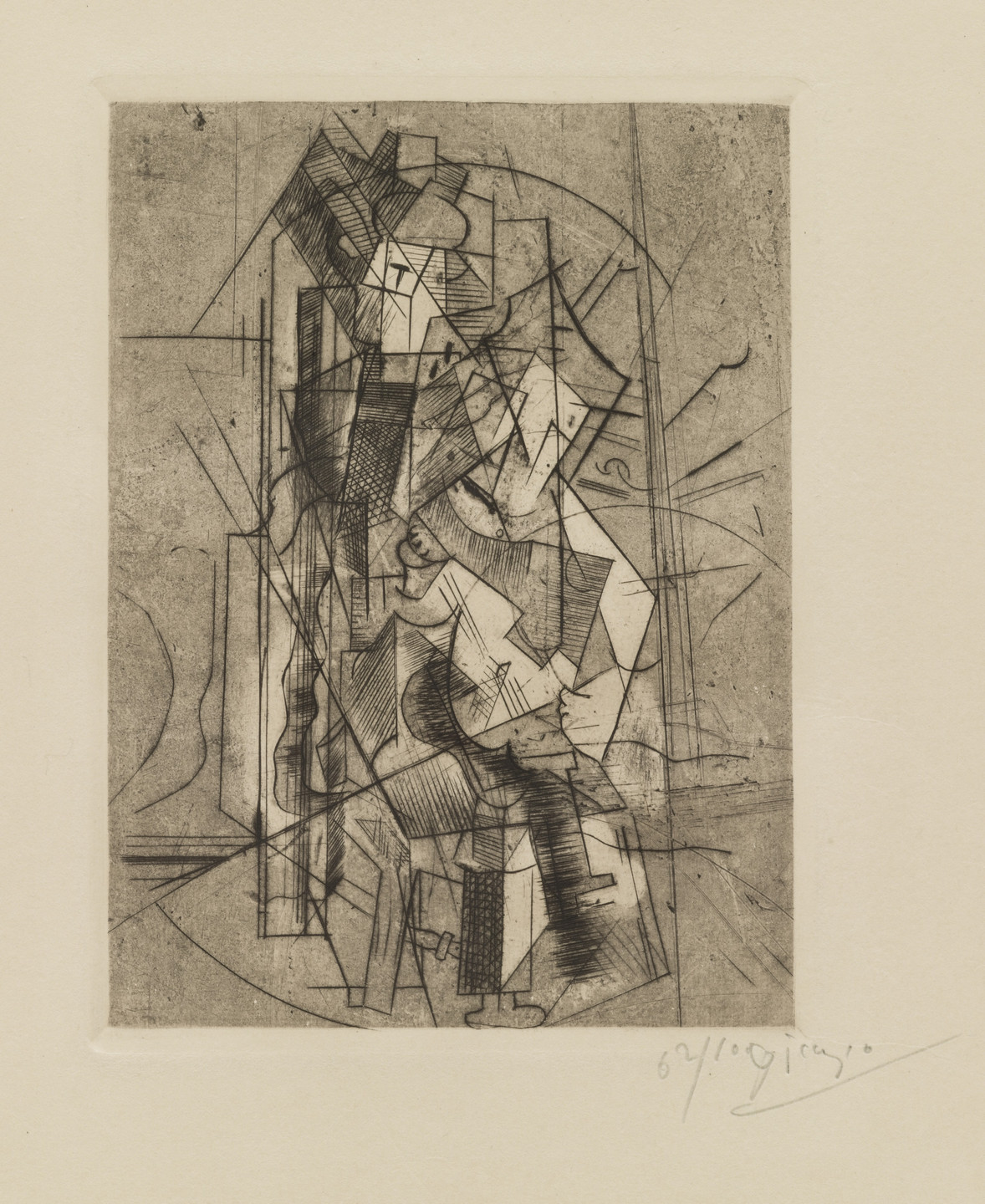 Pablo Picasso. Man with Guitar. 1915, published 1929 | MoMA