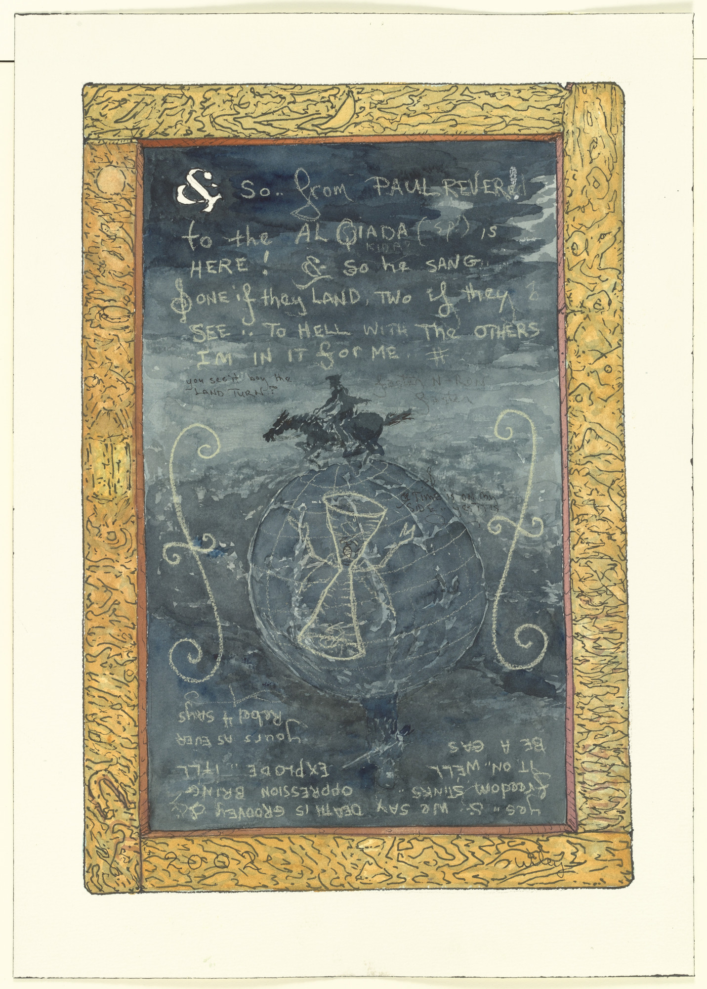 William T. Wiley. Apalled & Revered. 2002 | MoMA