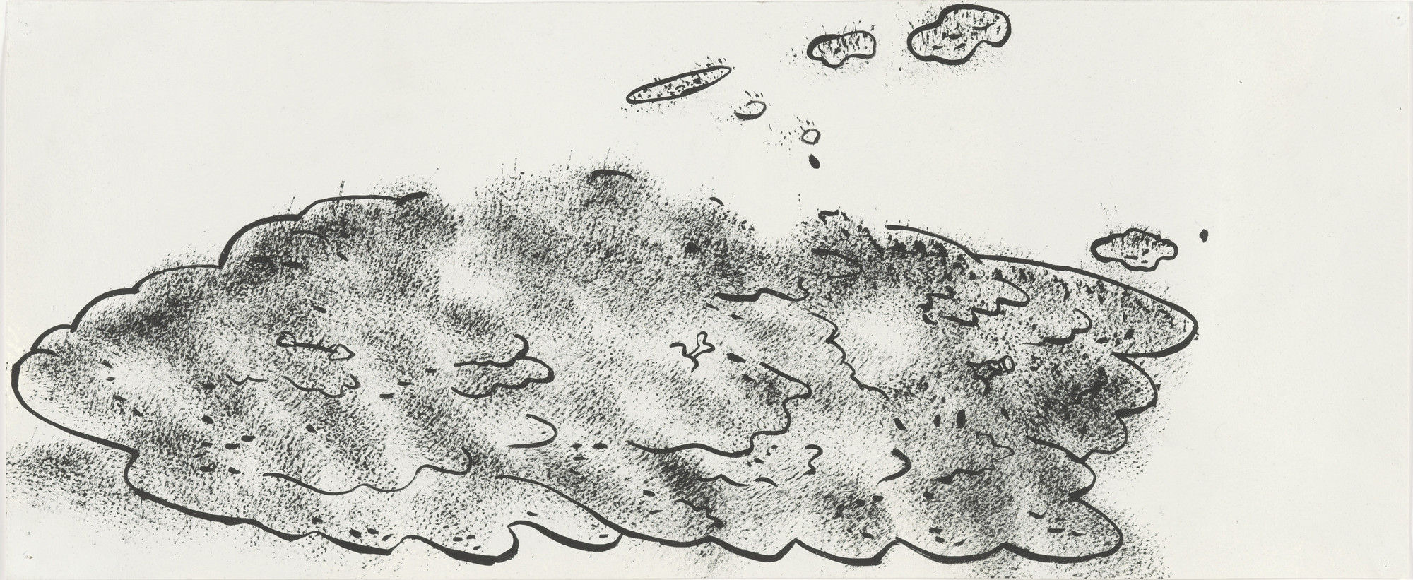 Mike Kelley. Garbage Drawing #14. 1988 | MoMA