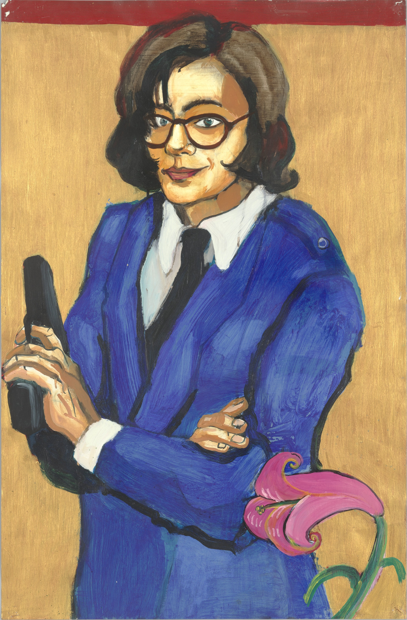 Karen Heagle. Untitled (Self-Portrait as Guard). (2003) | MoMA