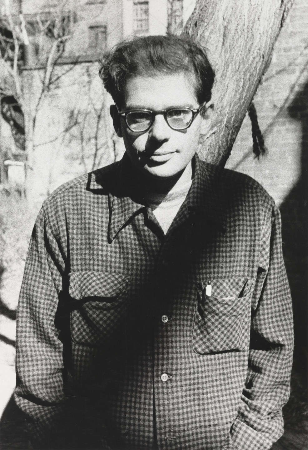Robert Frank. Allen Ginsberg in New York City. c. 1955 | MoMA