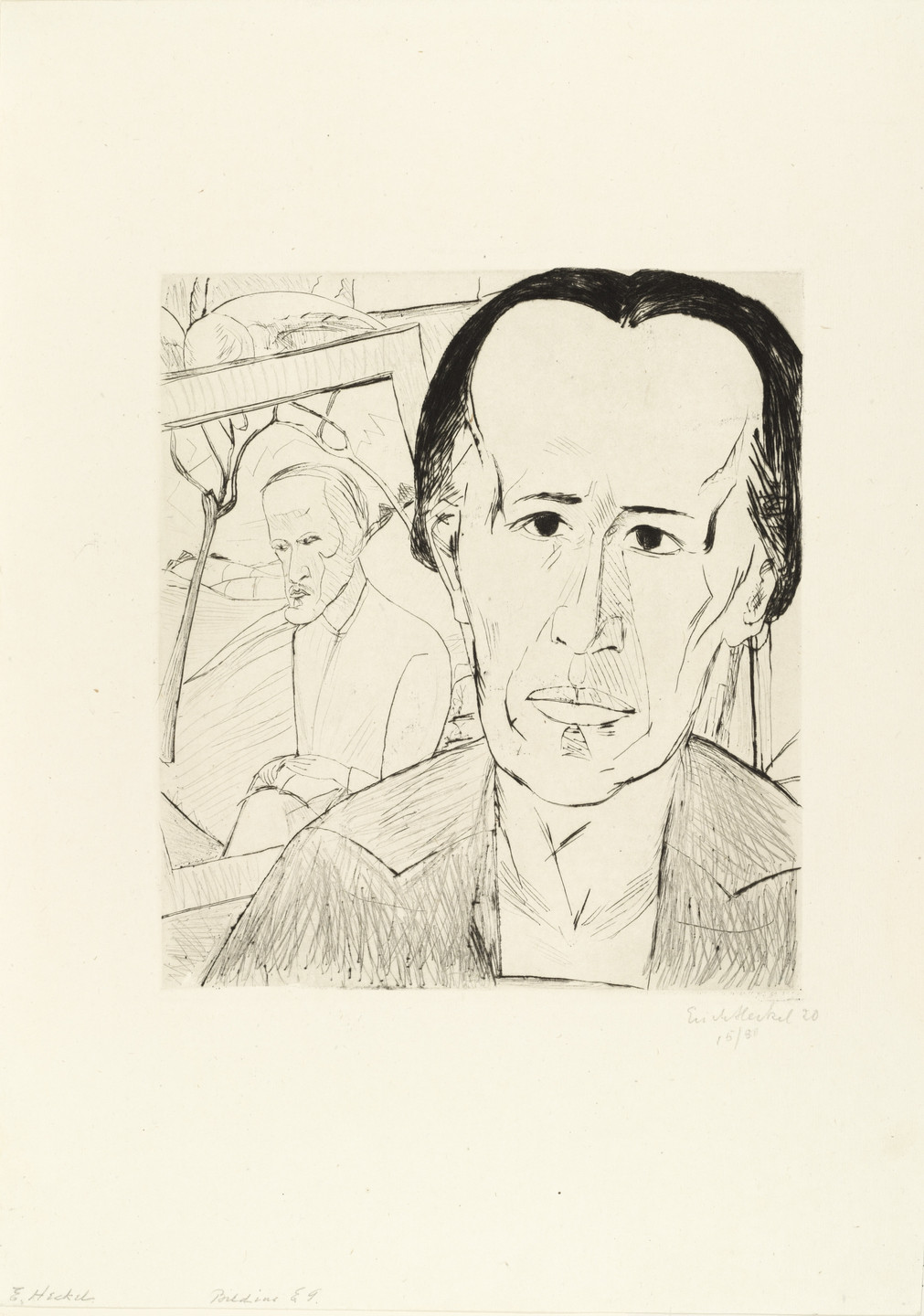 Erich Heckel. Portrait of E.G. (Bildnis E.G.). 1920 | MoMA