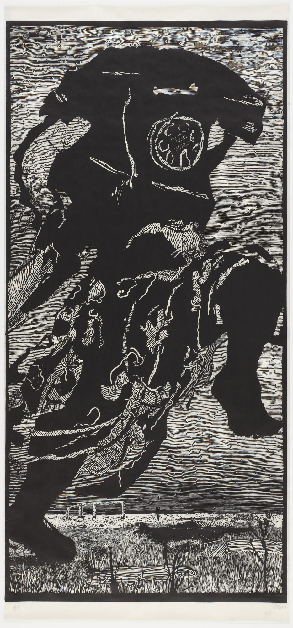 William Kentridge. Telephone Lady. 2000 | MoMA