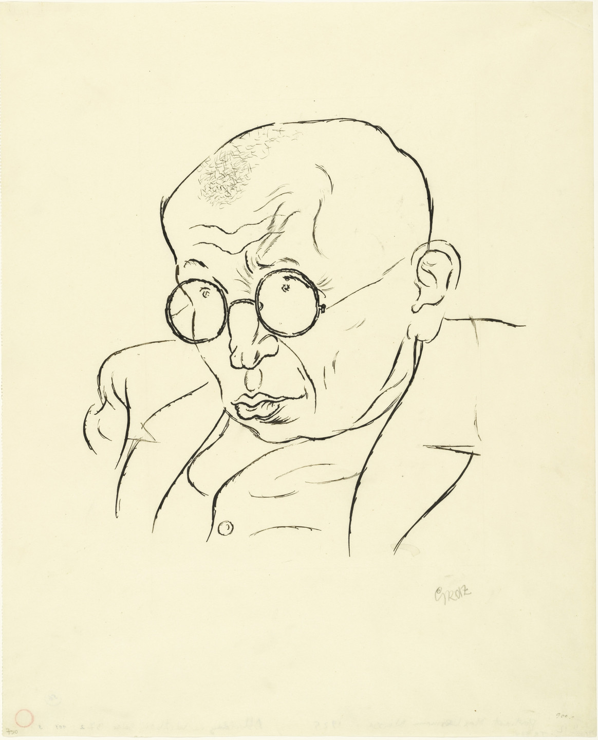 George Grosz. Max Herrmann-Neisse. 1925 | MoMA