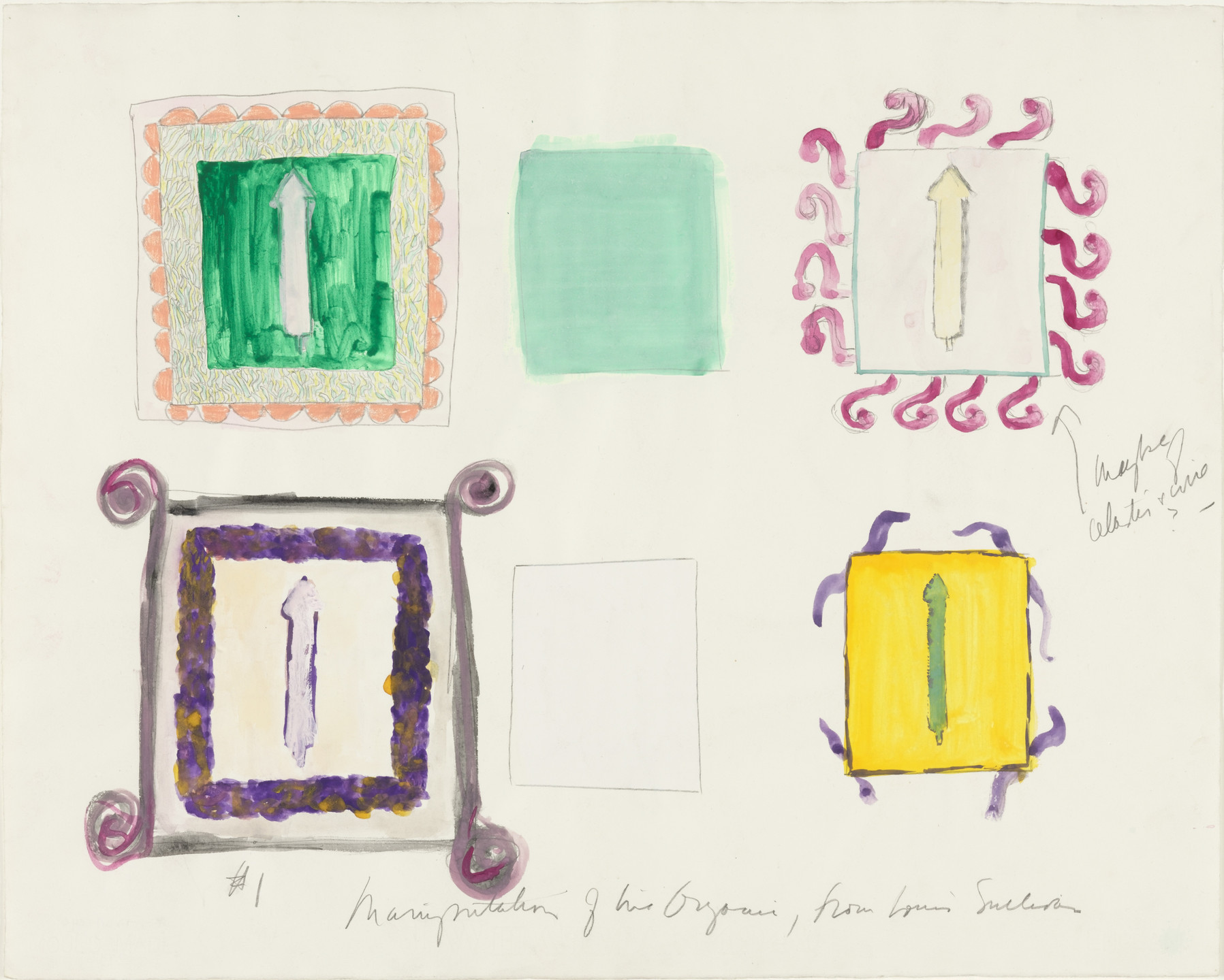 Ree Morton. Manipulations of the Organic (From Louis Sullivan #1). 1977 ...