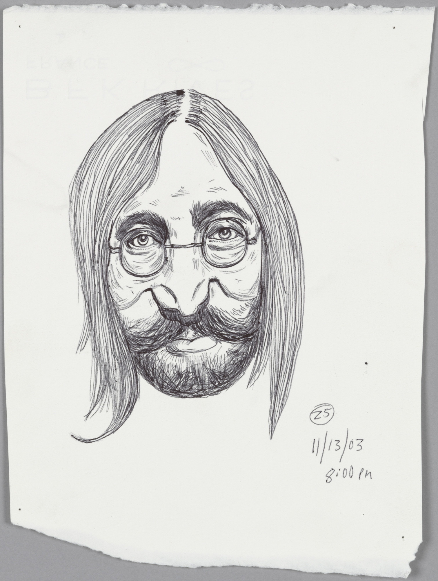 Brian DeGraw. 8:00 pm, 11/13/03. 2003 | MoMA