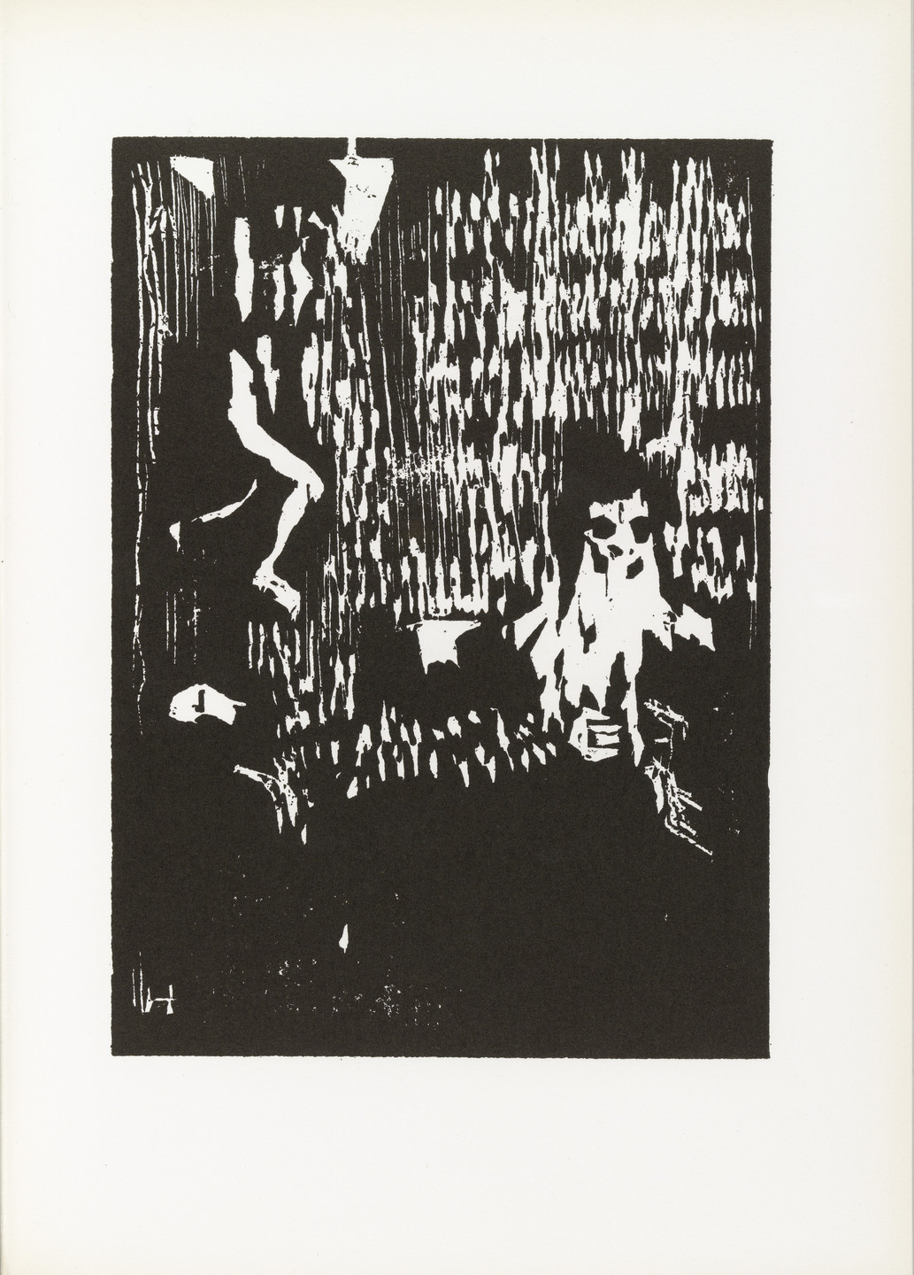 Erich Heckel. Plate (folio 17) from The Ballad of Reading Gaol. 1963 ...