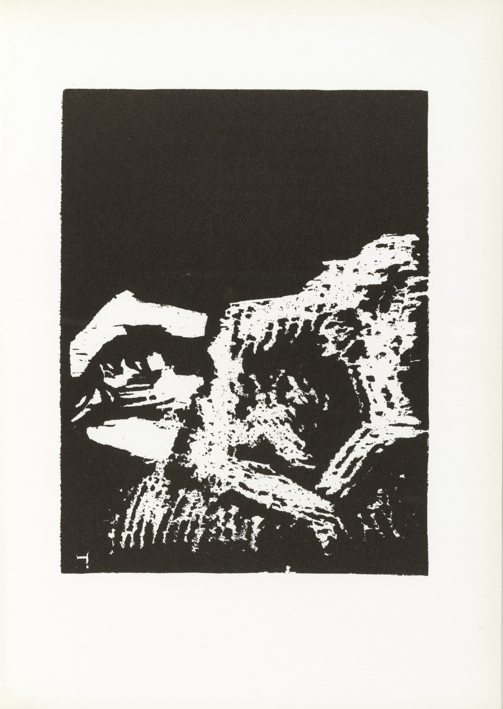 Erich Heckel. Plate (folio 6) from The Ballad of Reading Gaol. 1963 ...