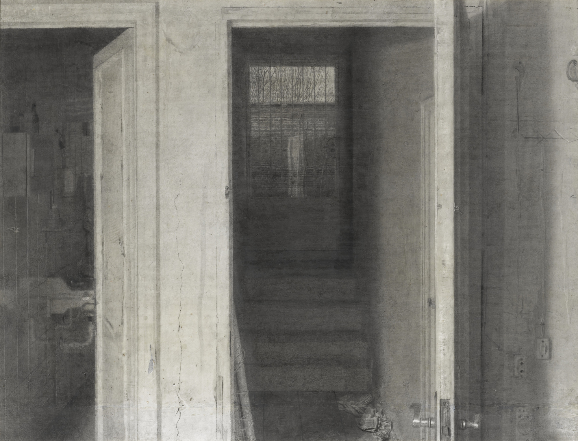 Antonio López García. The Staircase. 1967 | MoMA