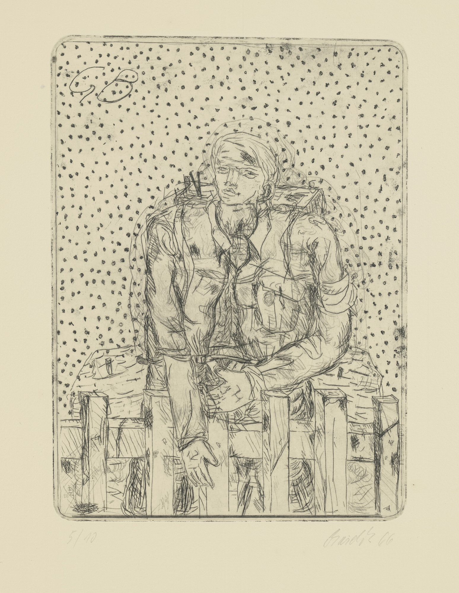 Georg Baselitz. Untitled. 1966, published 1974 | MoMA