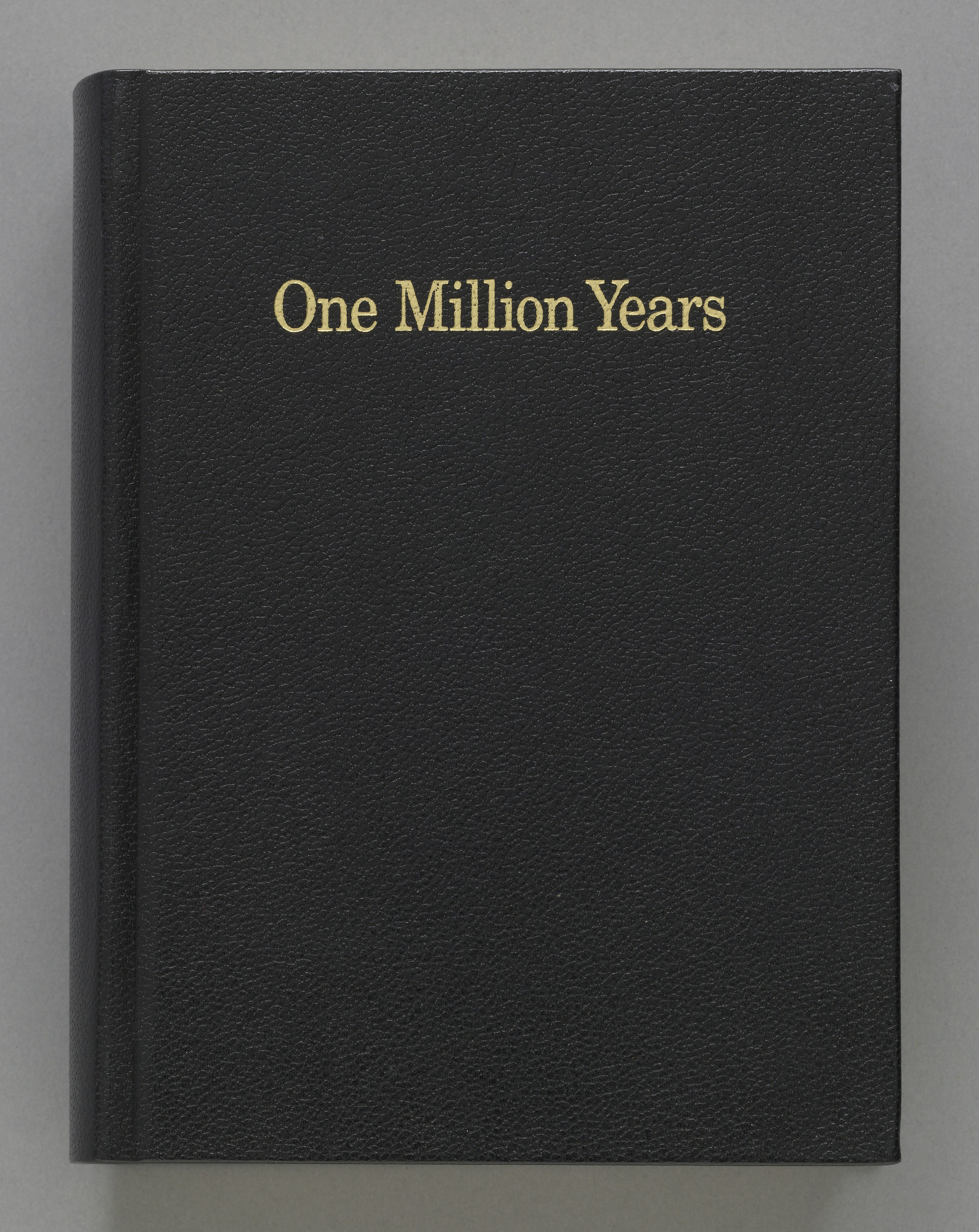 On Kawara. One Million Years. 1999 | MoMA