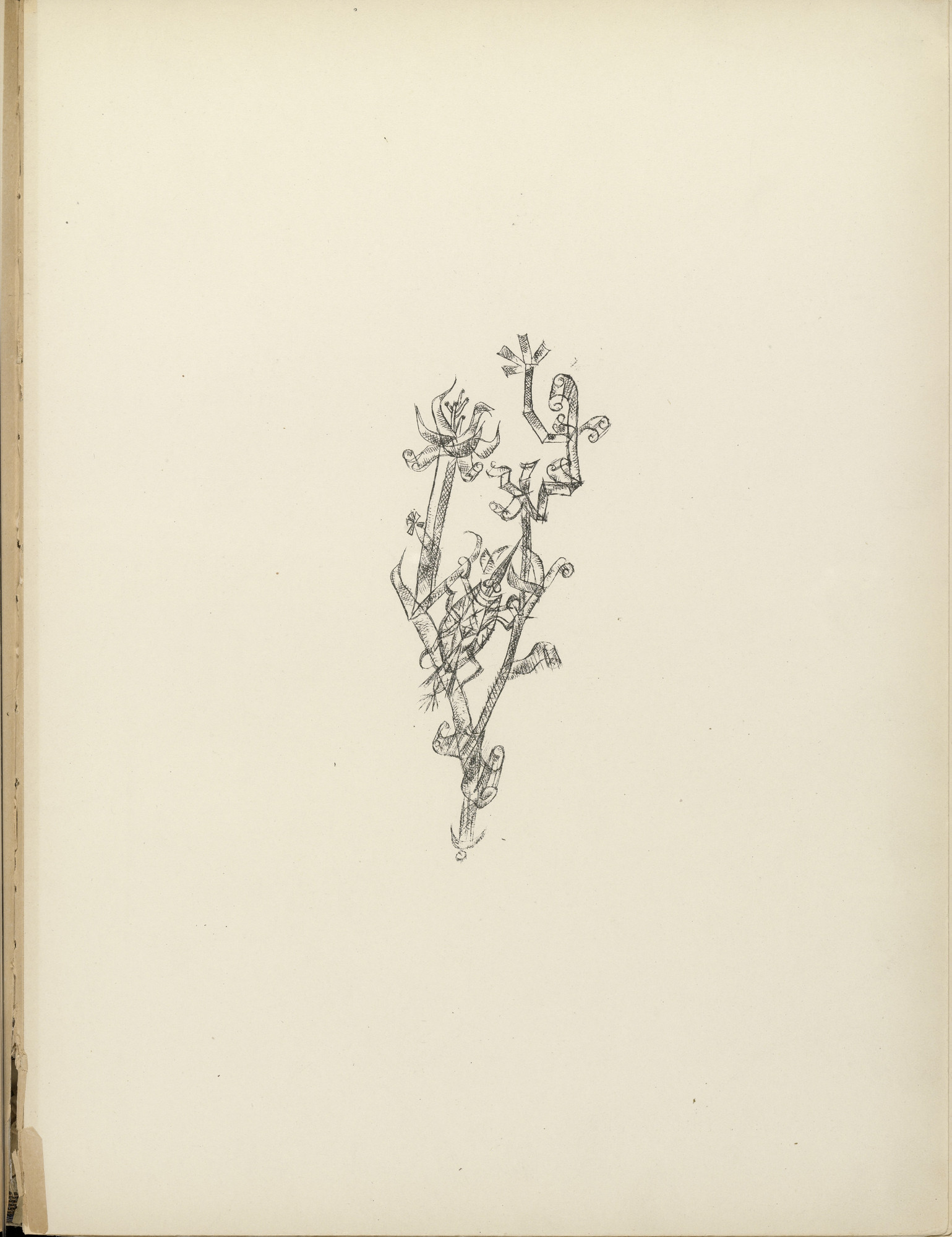 Paul Klee. Giant Aphid (Riesenblattlaus) (plate 10) from the ...