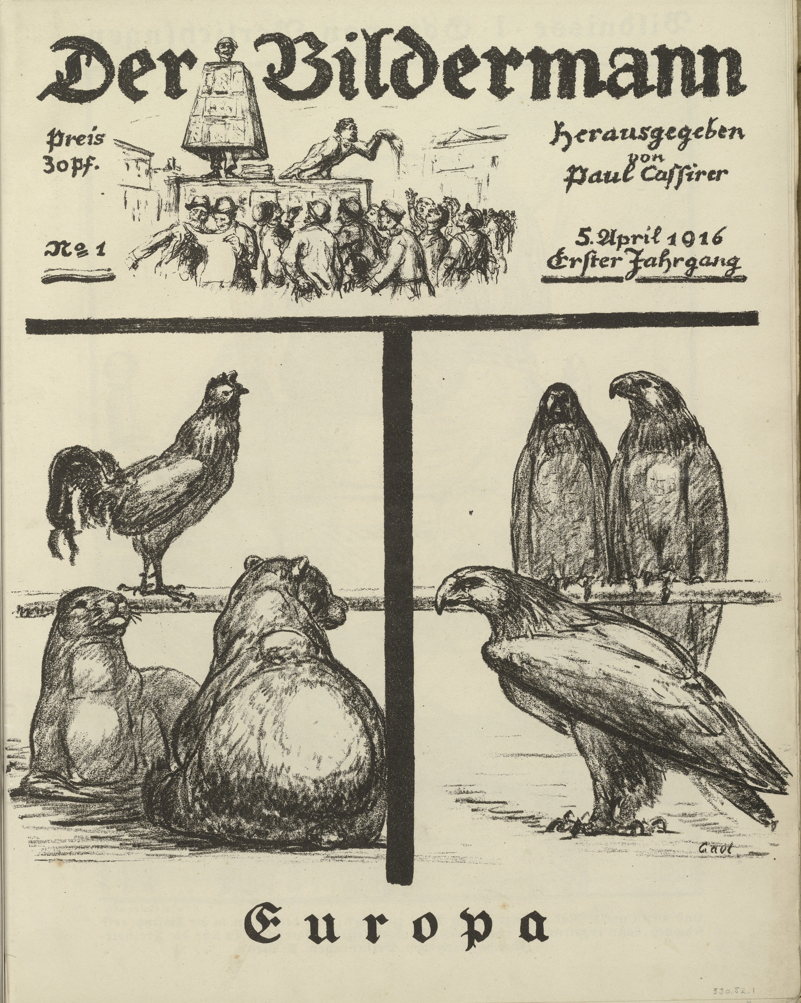 Der Bildermann, vol. 1, nos. 1-18 | MoMA