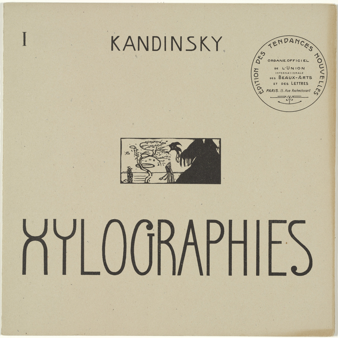 Vasily Kandinsky. Xylographies (Xylographs). 1907, published 1909 | MoMA
