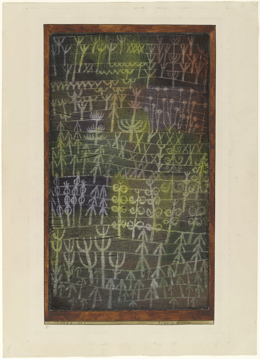 Paul Klee. Flower Garden (Blumengarten). 1924 | MoMA