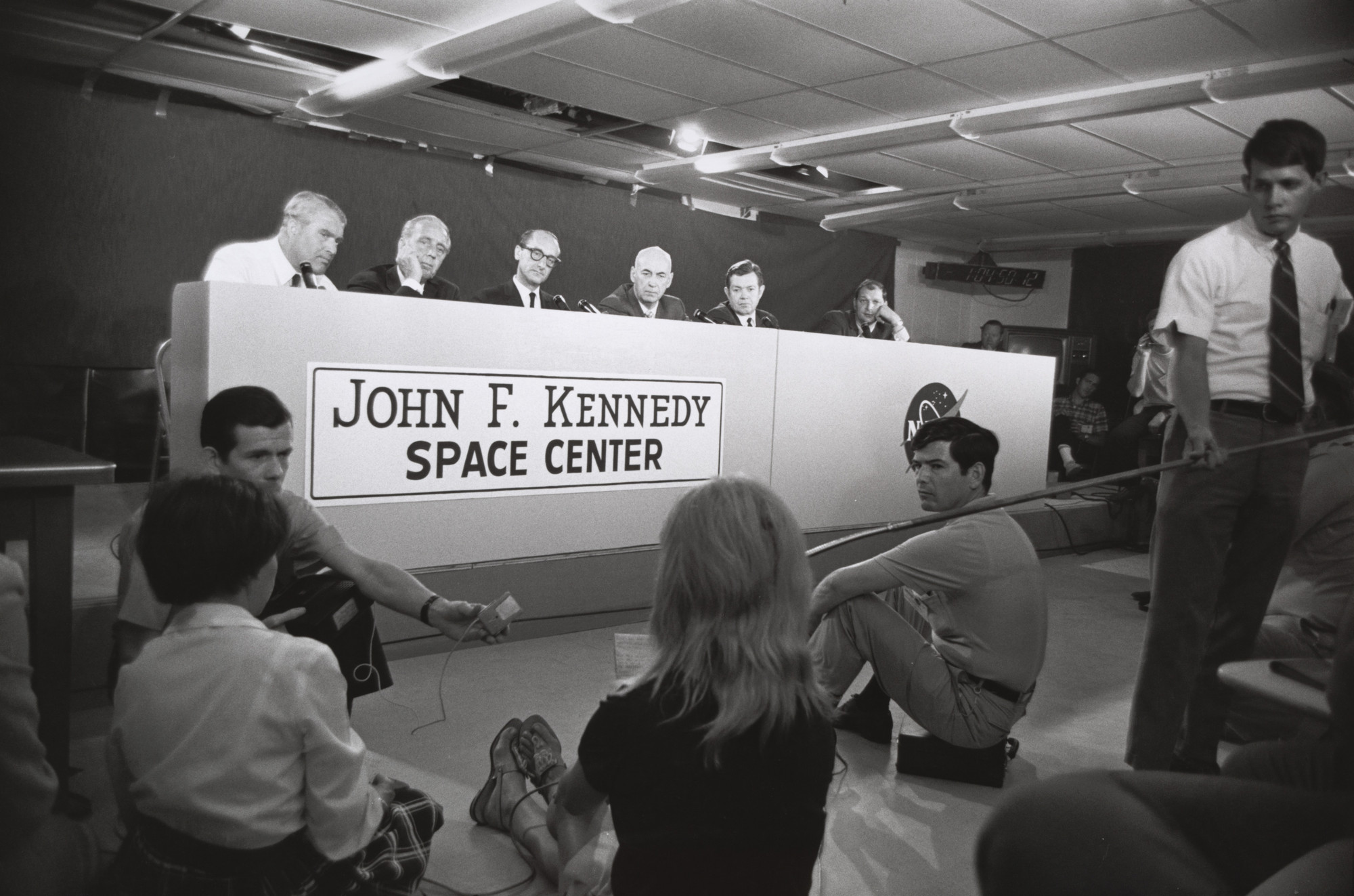 Garry Winogrand. Apollo 11 Press Conference, Cape Kennedy, Florida ...