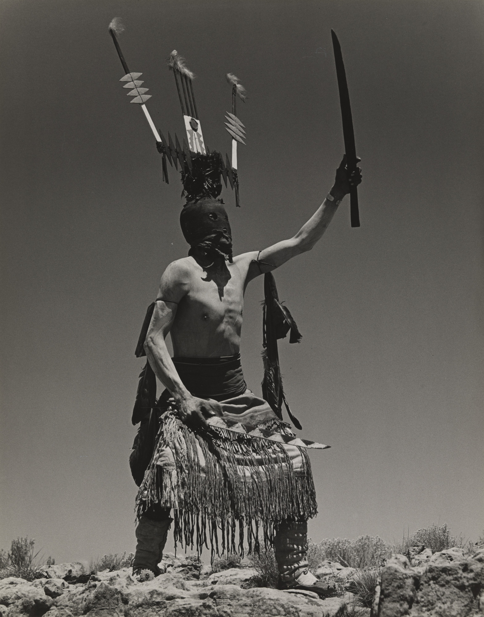 John Candelario. Apache Devil Dancer. c. 1945 | MoMA
