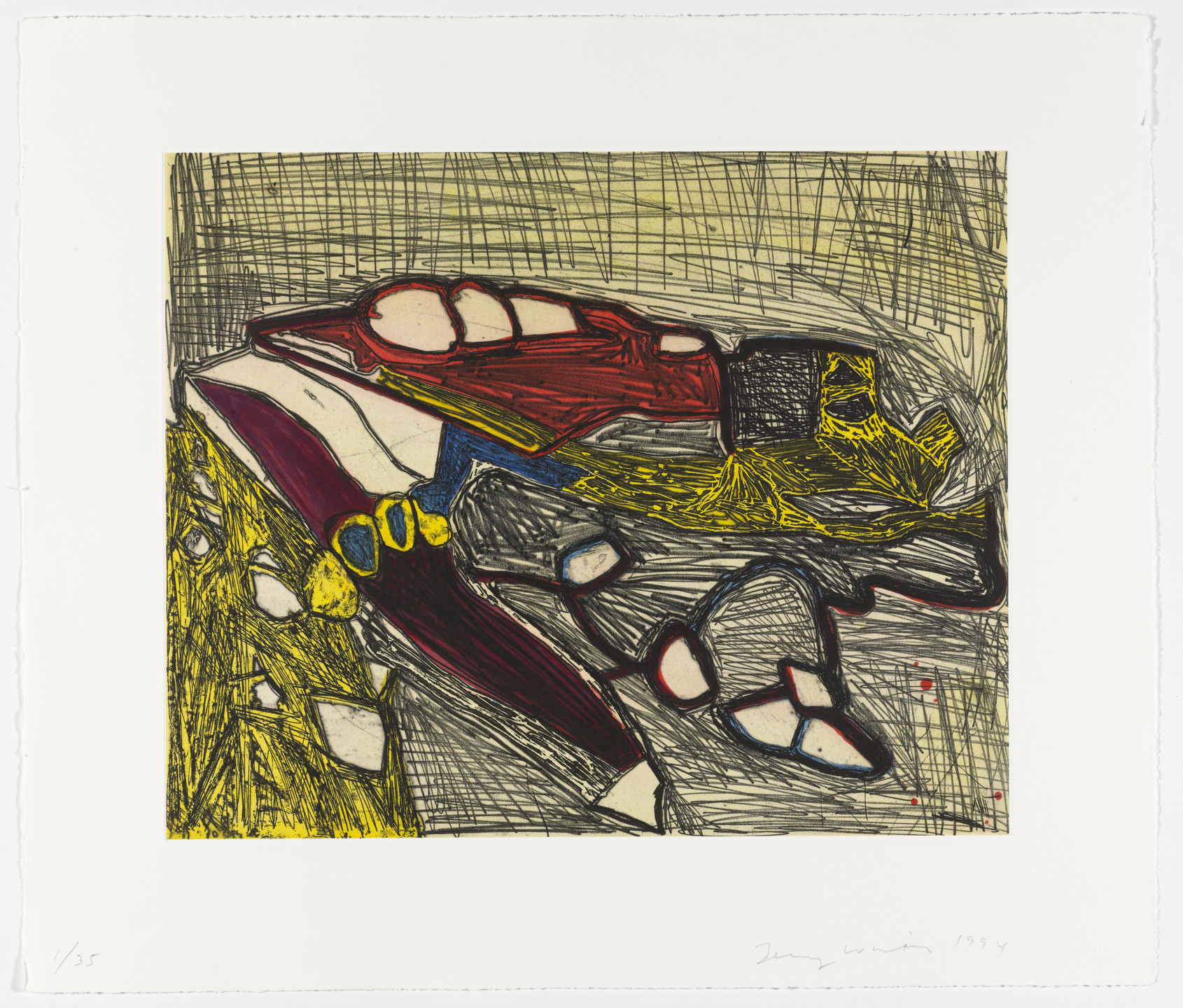 Terry Winters. Models for Synthetic Pictures. 1994 | MoMA