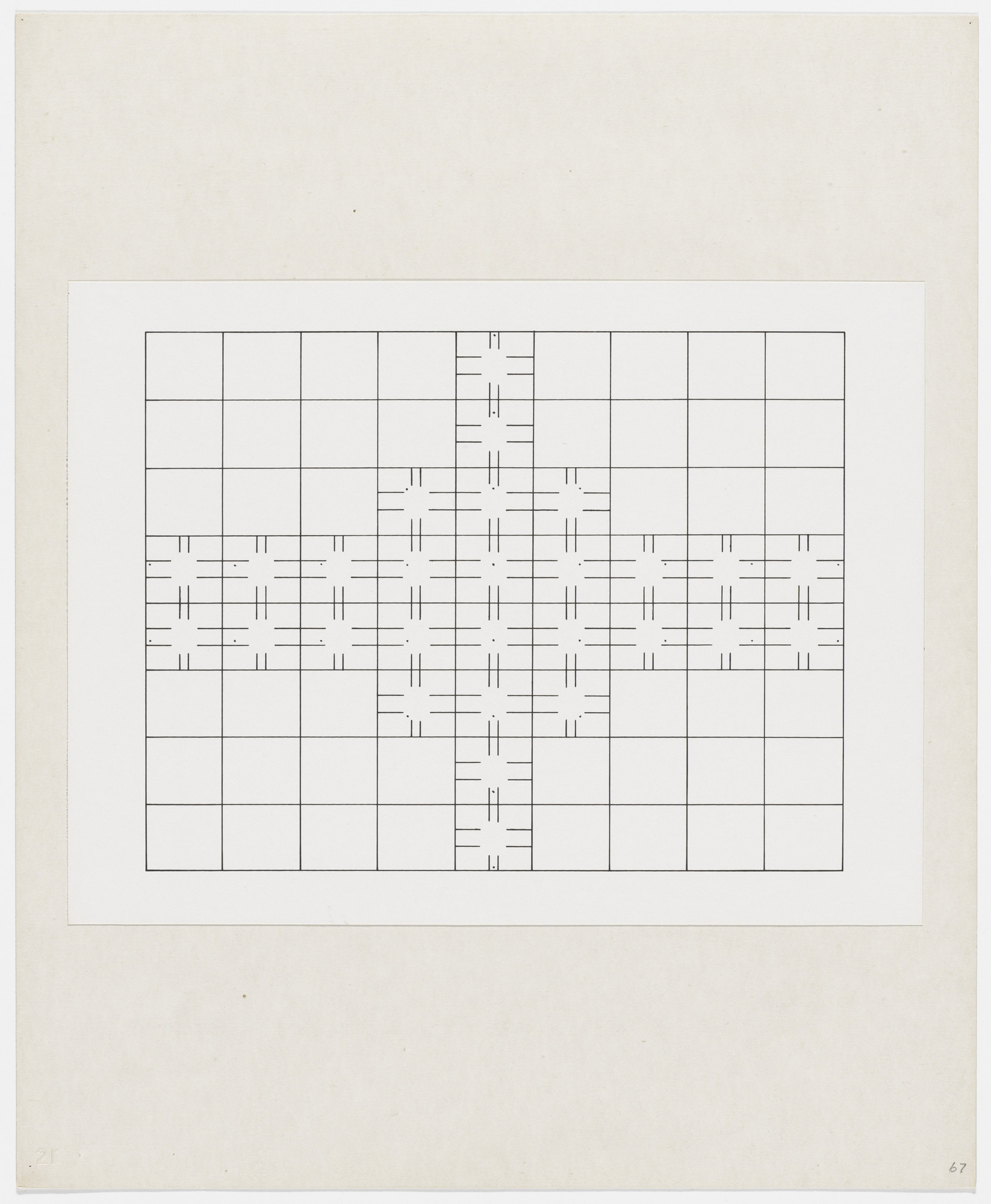Alighiero Boetti. Autodisporsi from Insicuro Noncurante. 1966-75 | MoMA