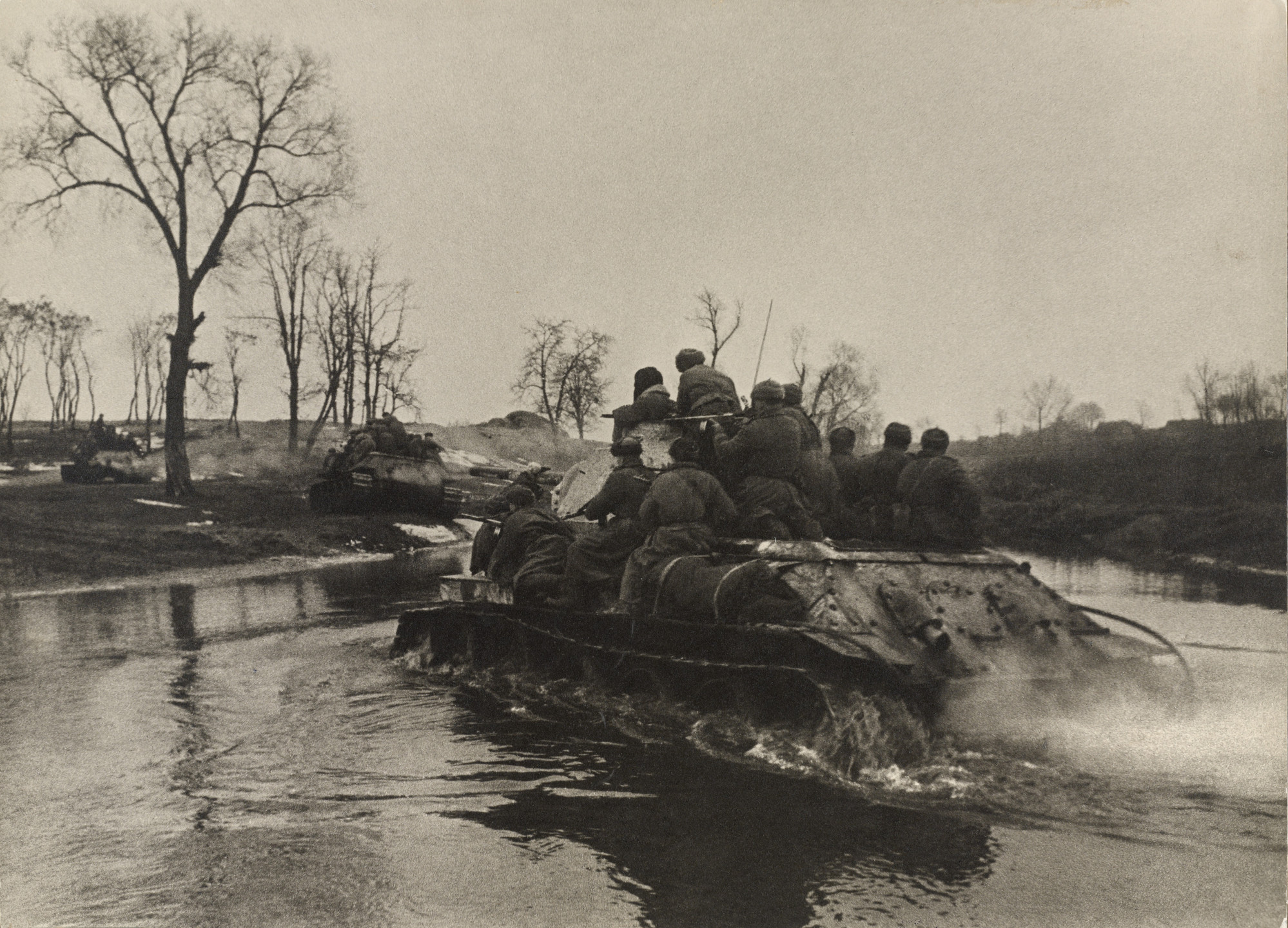 Aleksandr Ustinov. Tank Advance. 1943 | MoMA