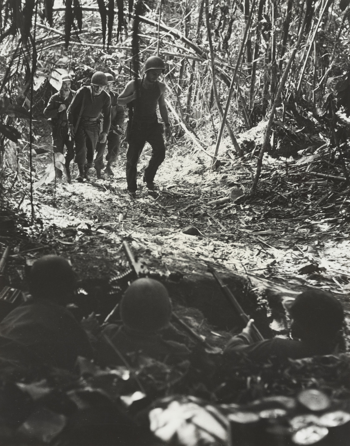 Bernard Hoffman. U.S. Patrol Returning to Camp. 1944 | MoMA