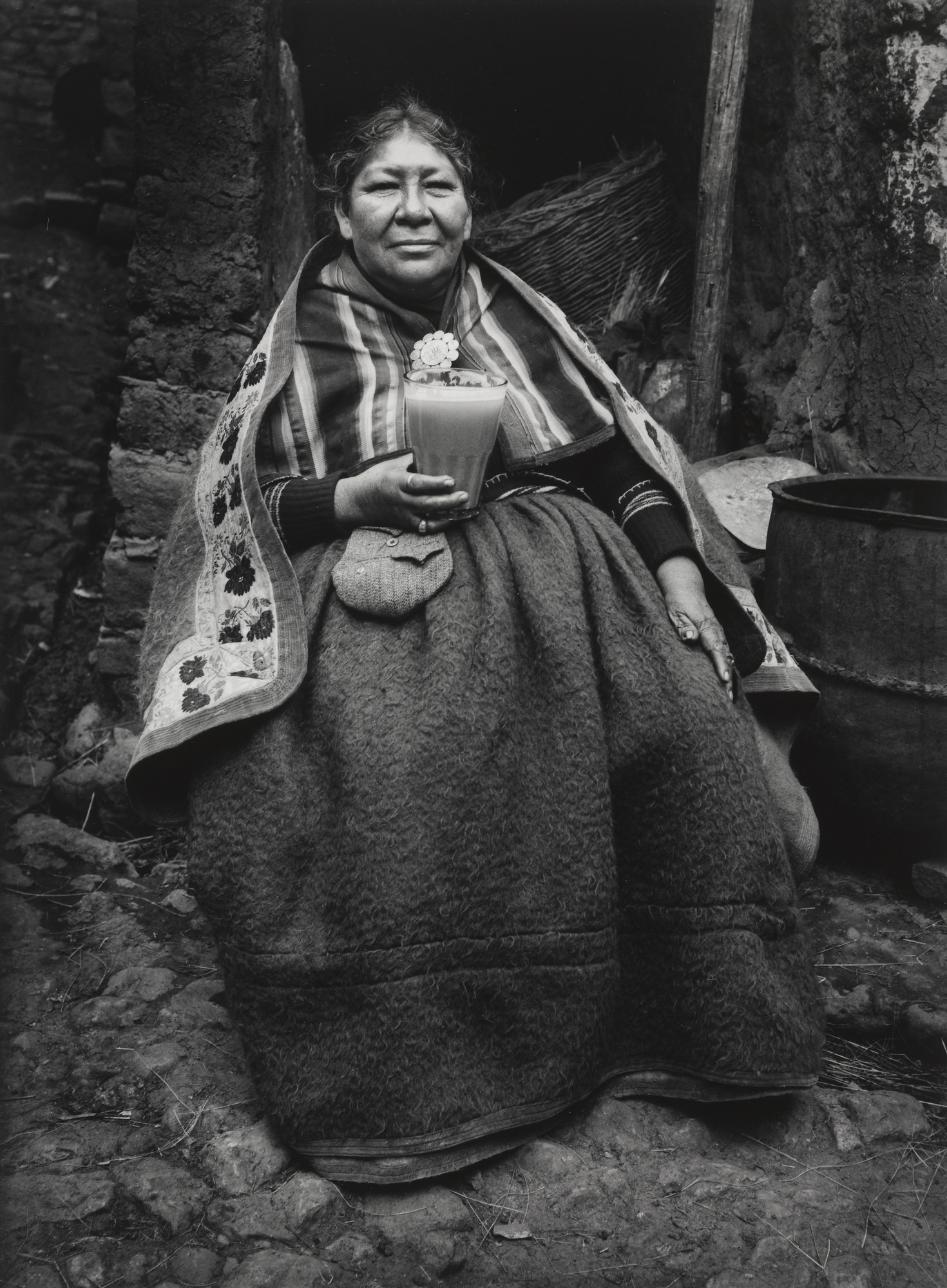 Indigenous chichera in Cuzco, circa 1930. Photograph by Martin Chambi ...