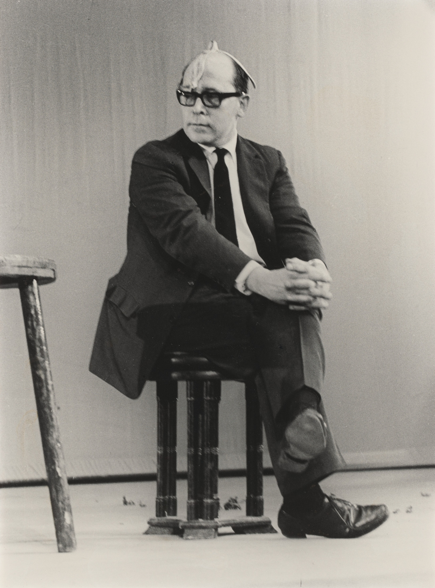 Robert Filliou. 13 Ways to Use Emmett Williams' Skull, performed during ...