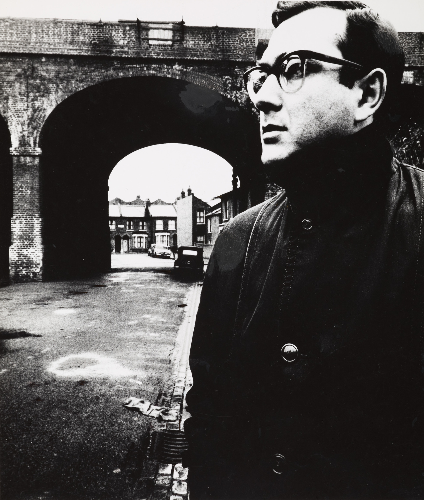Bill Brandt. Harold Pinter, Battersea, London. 1961 | MoMA