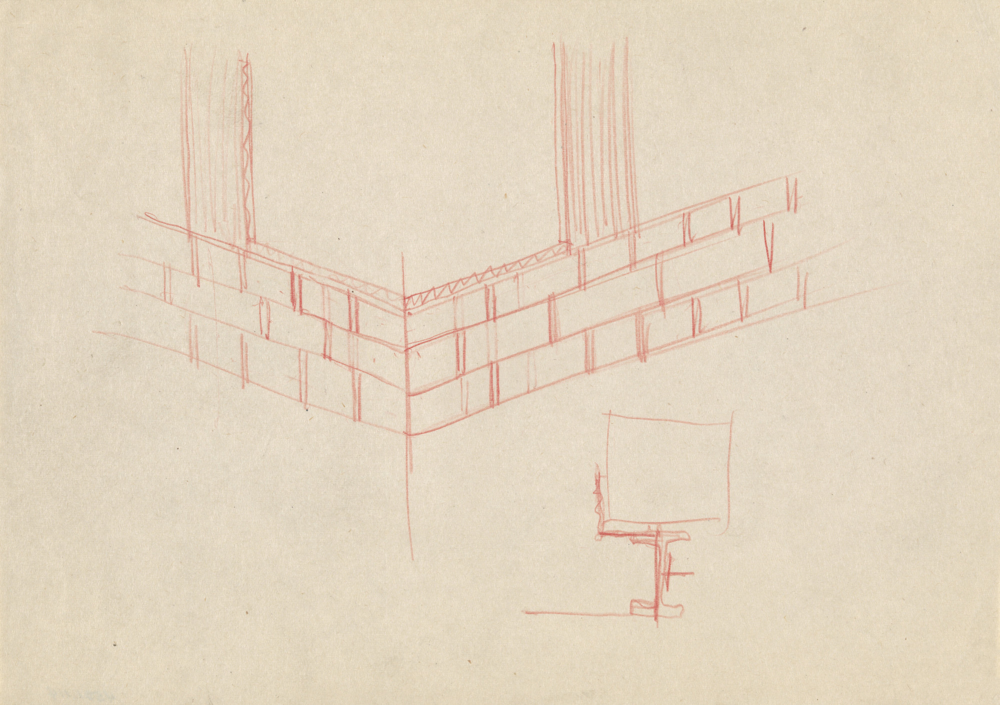 Ludwig Mies van der Rohe. IIT Alumni Memorial Hall (Navy Building ...