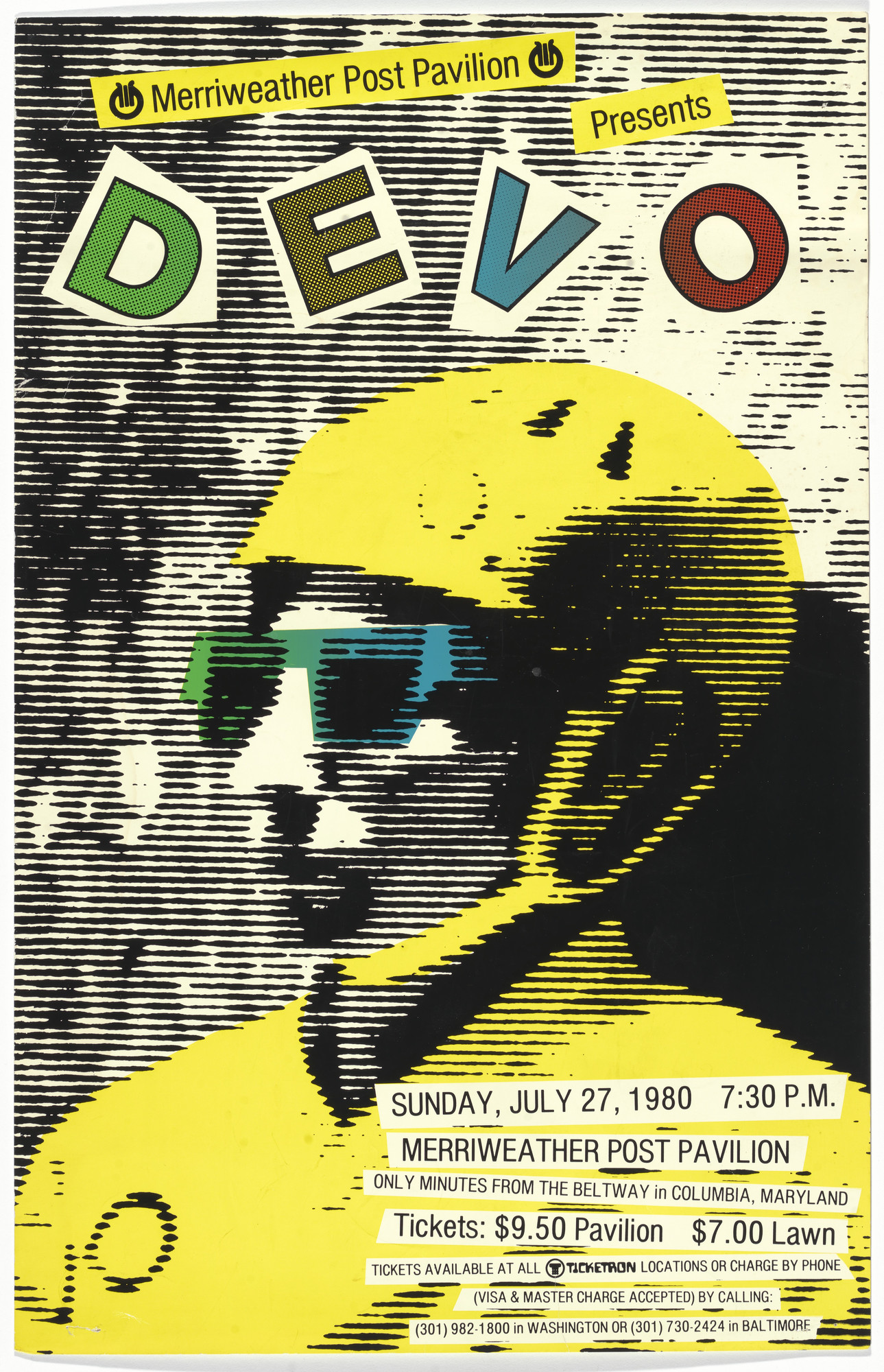 Unidentified Designer, Devo. Devo, Baltimore Concert. 1980 | MoMA
