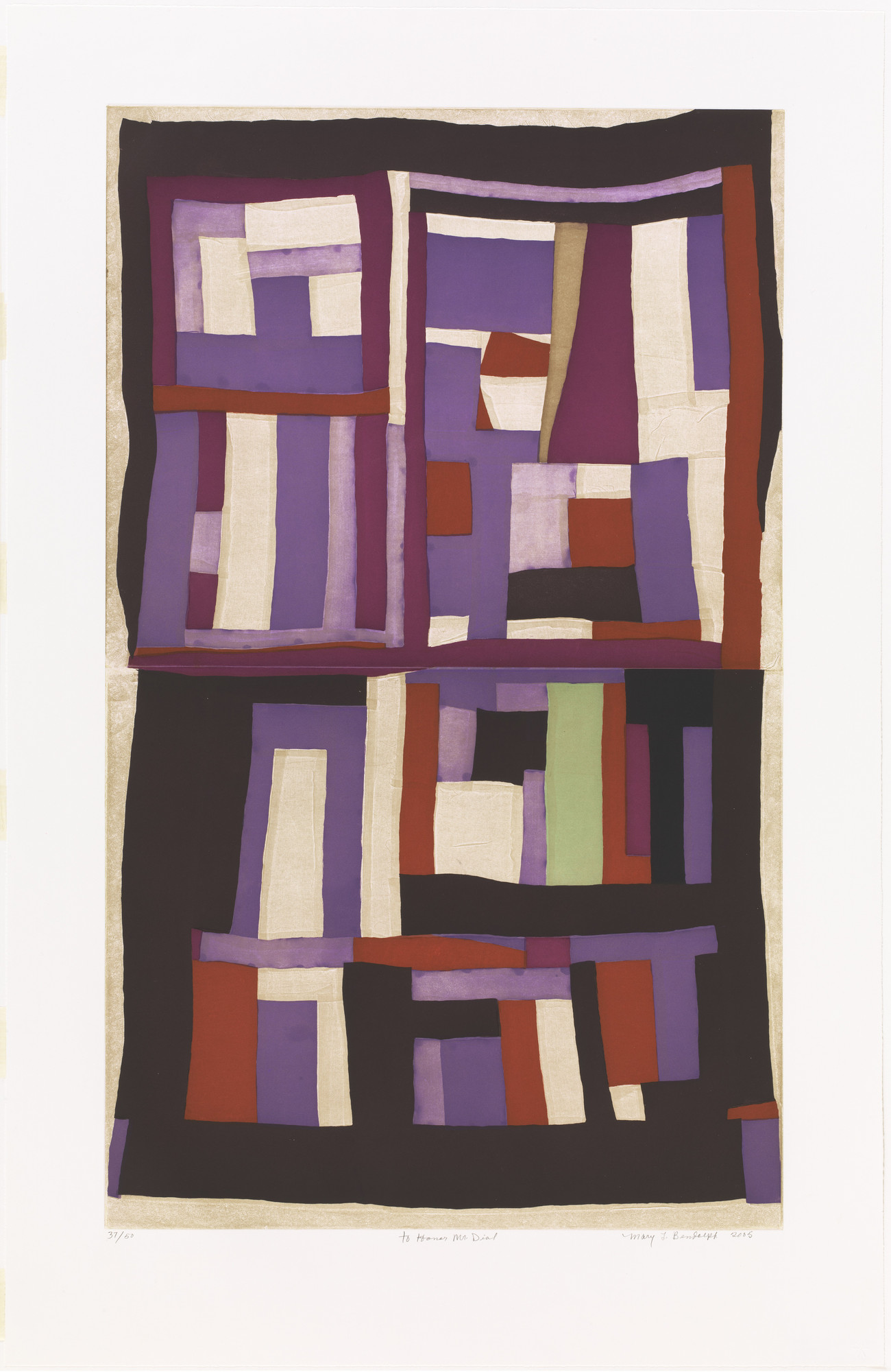 Mary Lee Bendolph. To Honor Mr. Dial. 2005 | MoMA