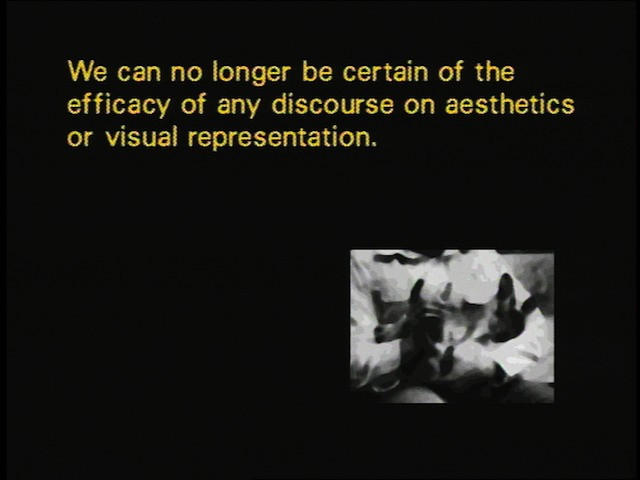 Steve Reinke. Re-enactment of a Performance from The Hundred Videos ...