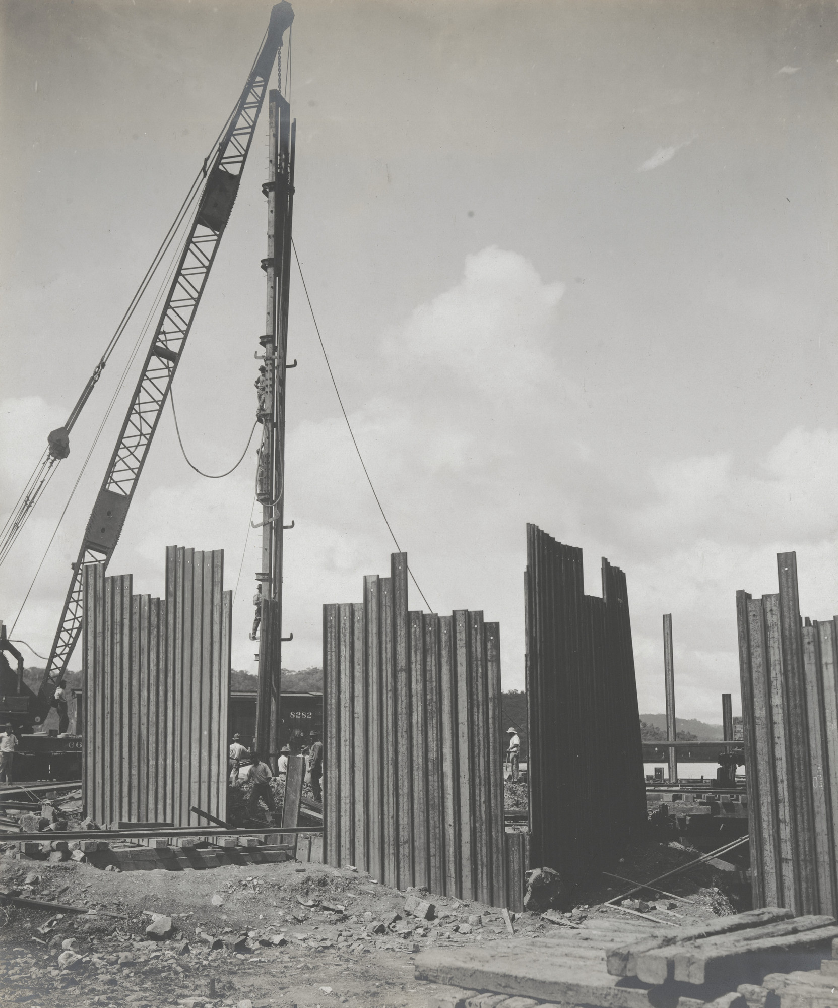 Unidentified photographer. Balboa Terminals. Unloader Wharf, Coaling ...