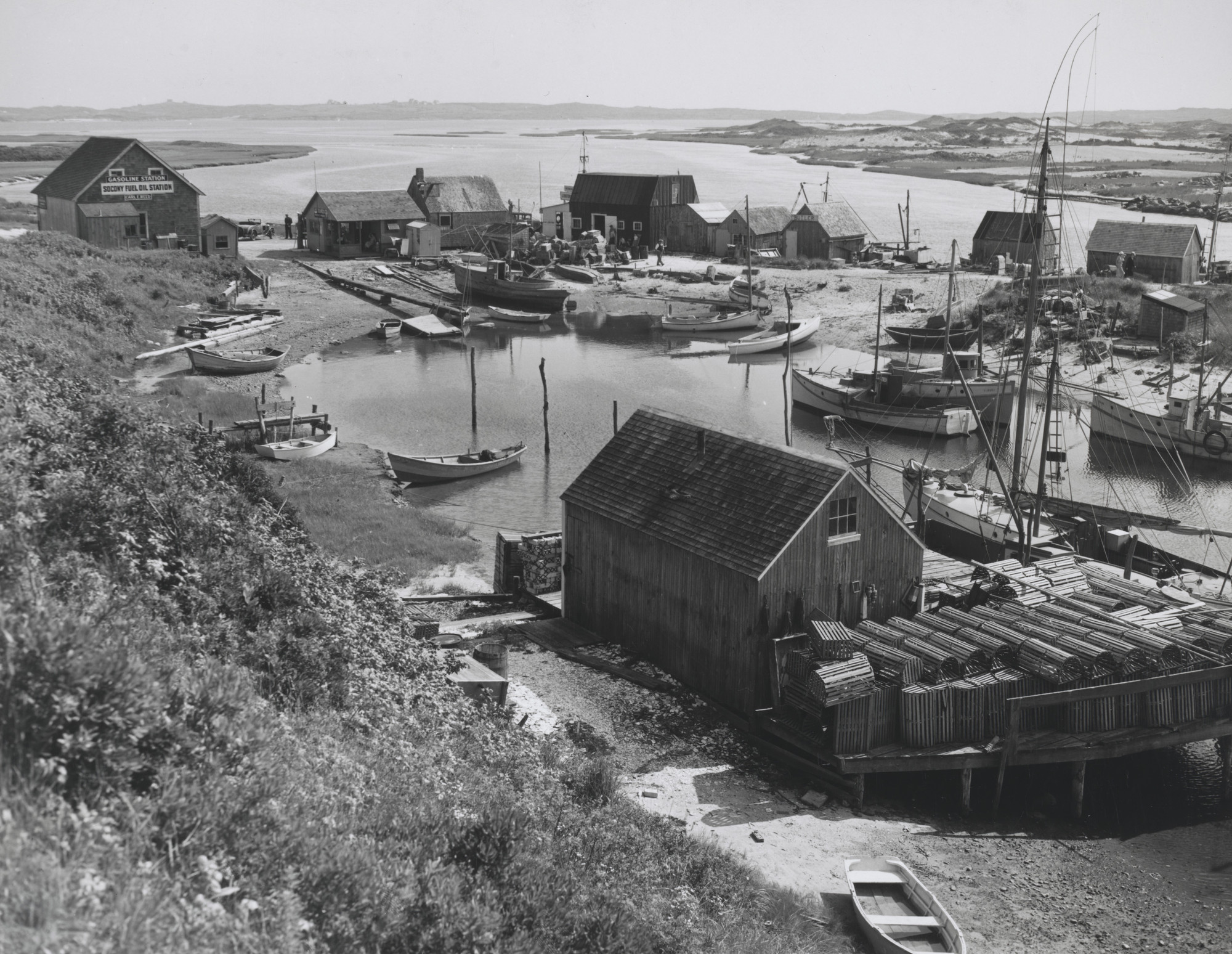 Thurman Rotan. Menemsha, Martha's Vineyard, Mass.. 1936 | MoMA