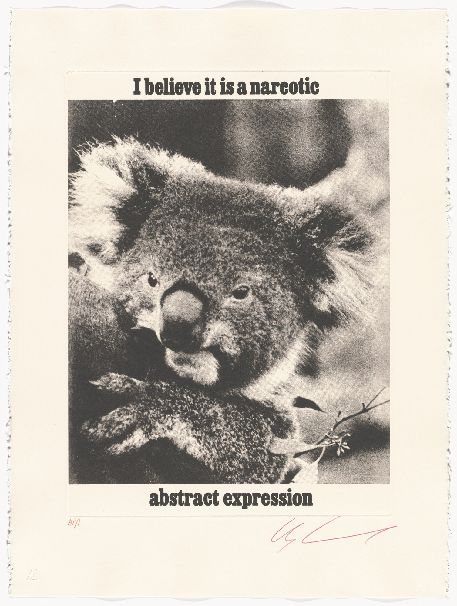 Les Levine. I Believe it is a Narcotic / Abstract Expression from the ...