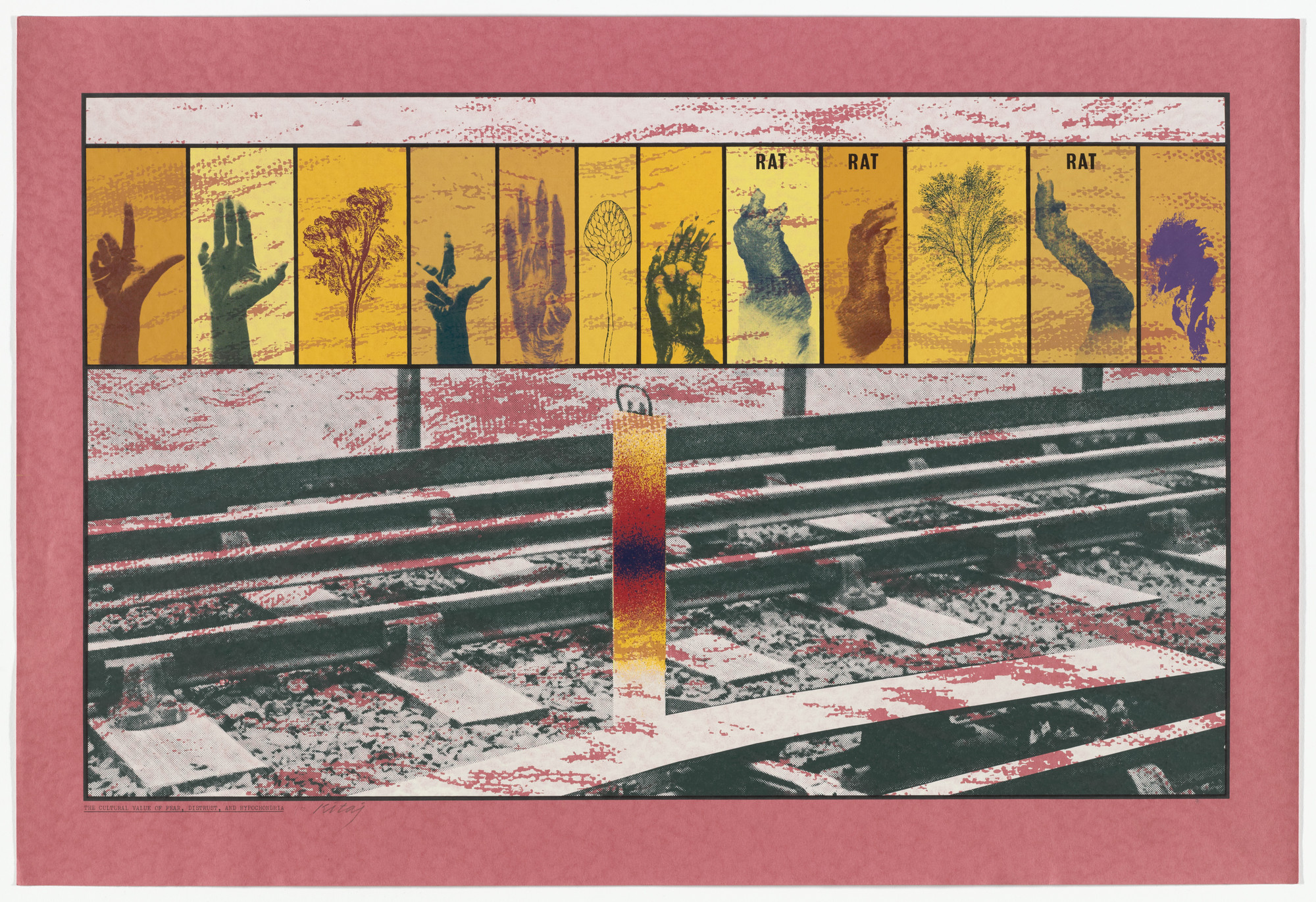 R. B. Kitaj. The Cultural Value of Fear, Distrust and Hypochondria from ...