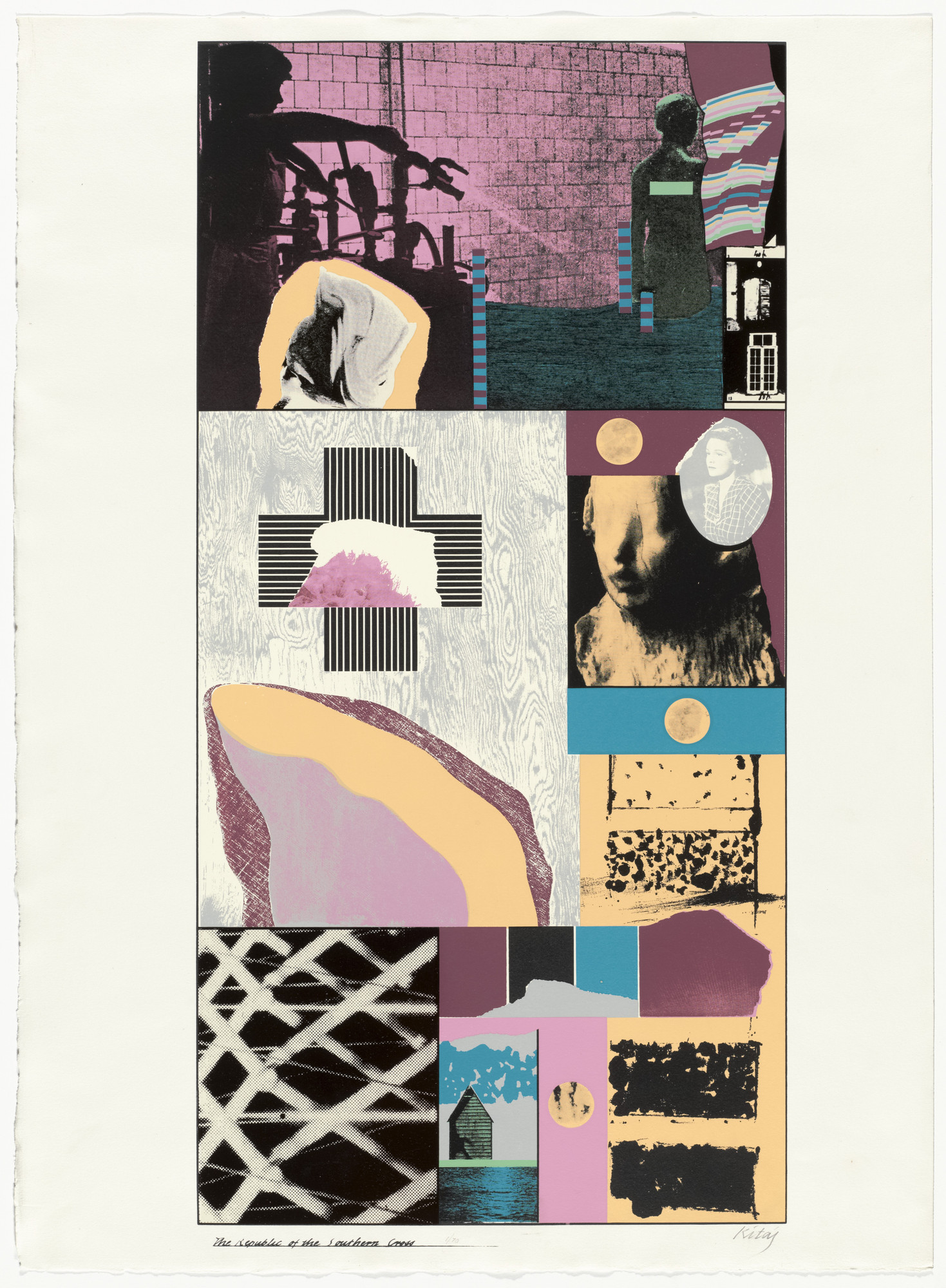 R. B. Kitaj. Republic of the Southern Cross from the portfolio Mahler ...